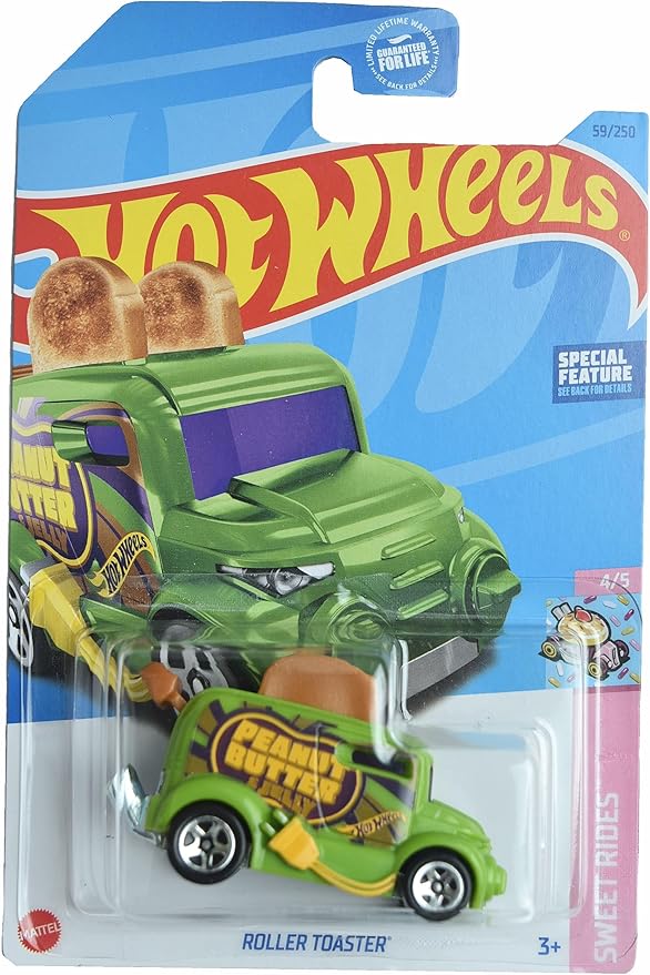 Amazon.com: Hot Wheels Roller Toaster, Sweet Rides 4/5 [Green] 59/250 ...