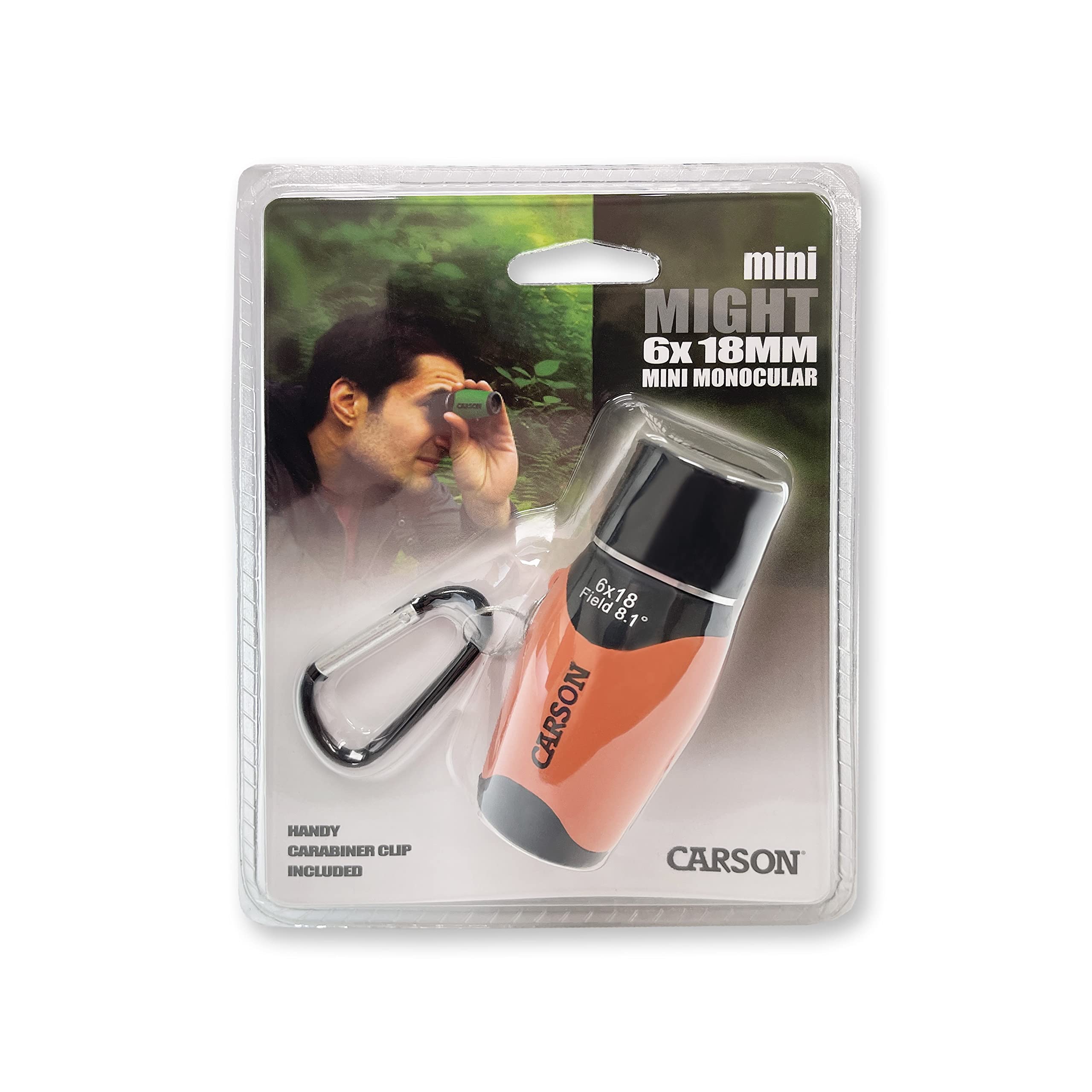 Snapklik.com : Carson MiniMight 6x18mm Pocket Monocular