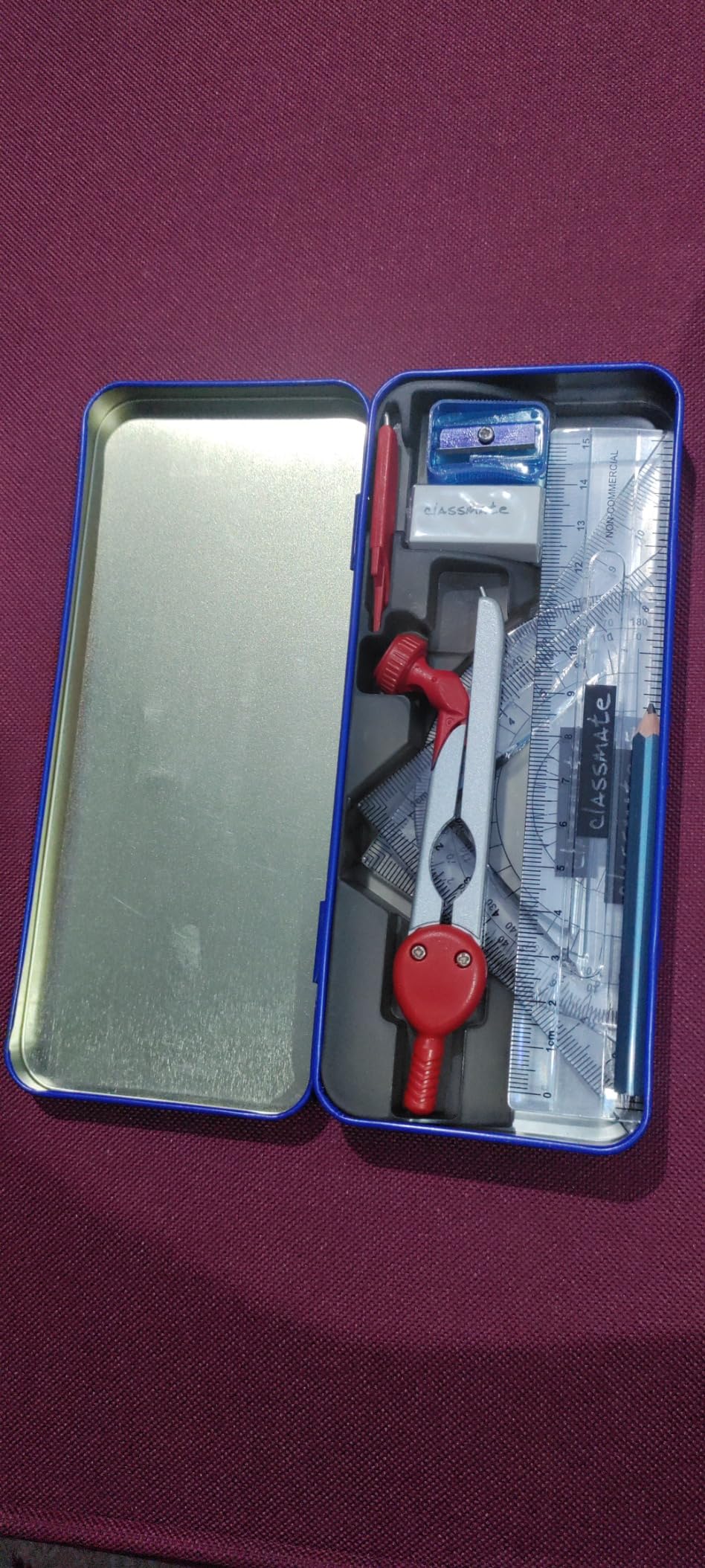 Classmate Invento Geometry Box | Rust Resistant Instruments : Amazon.in ...