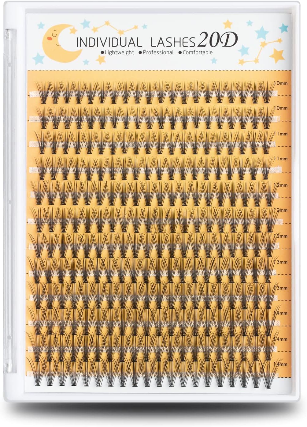 Amazon.com: FinyDreamy 240pcs Individual Lash Extensions, 20D Lash ...