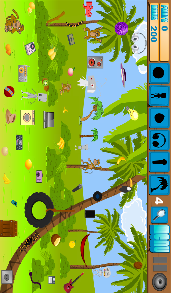 Electronic Monkey Hidden Objects - App on Amazon Appstore