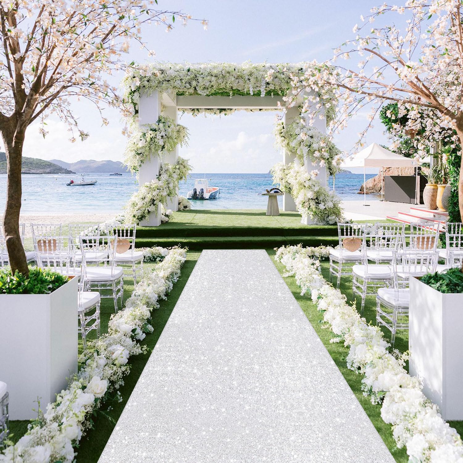 Renaissance Outdoor Wedding Aisle Runners Top Rustic Wedding Trends