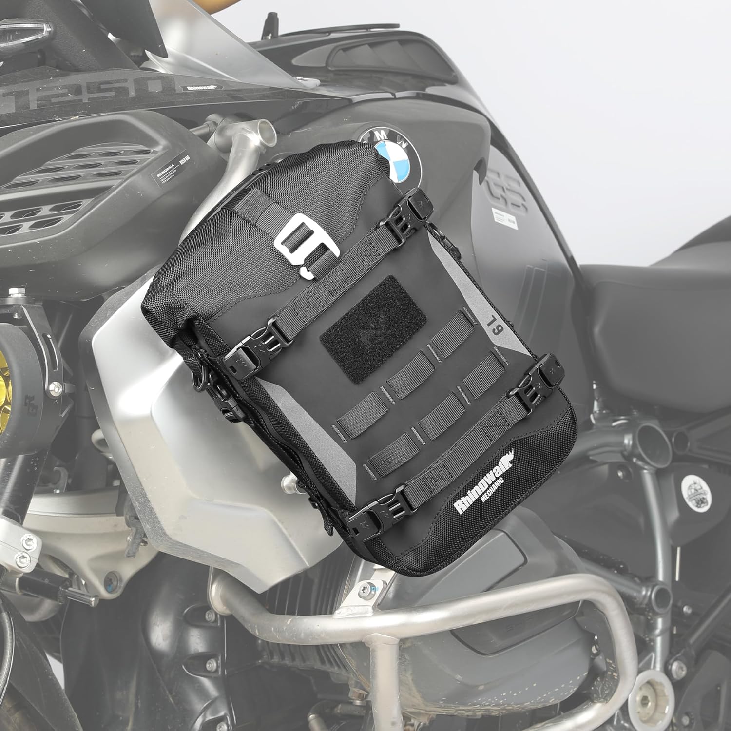 Amazon.com: Rhinowalk Motorcycle Crash Bar Frame Bag - Waterproof ...