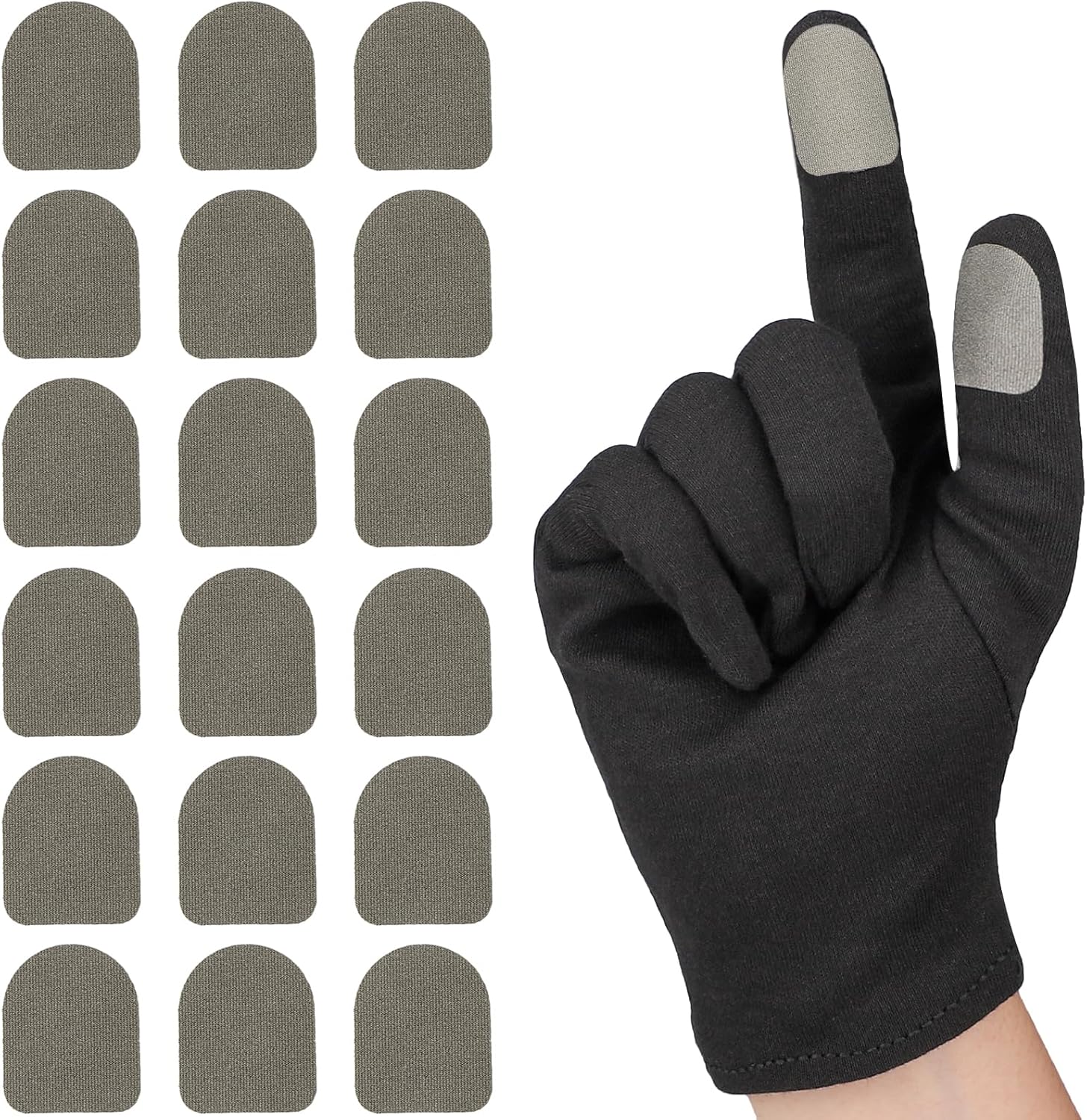Amazon.com: ENPOINT Ultra-Thin Touch Screen Stickers for Gloves ...