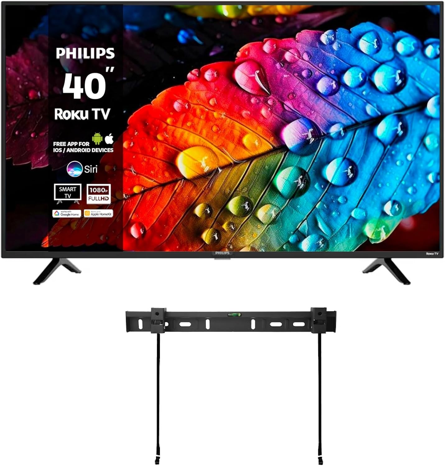 Amazon.com: PHILIPS 40-Inch LED-LCD FHD 1080p Smart TV Works with ...