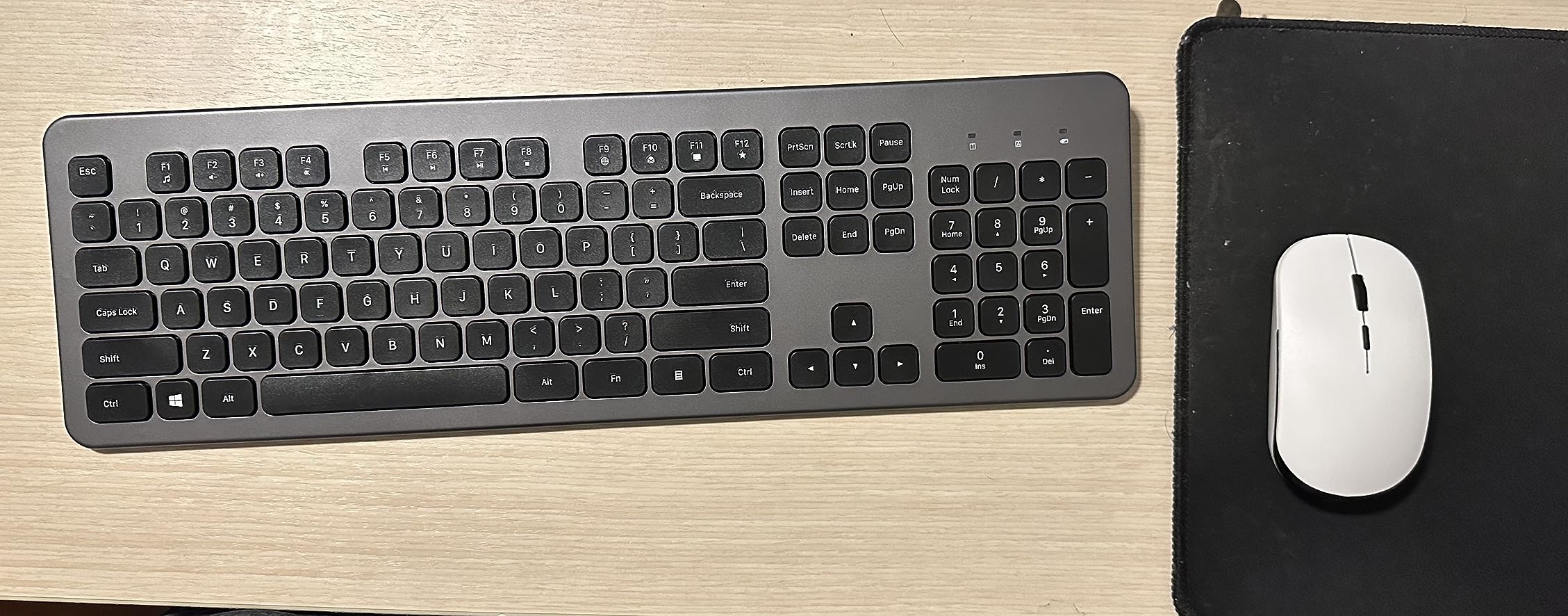 $5/mo - Finance BRJEC Wireless Keyboard, 2.4G Ergonomic Wireless ...
