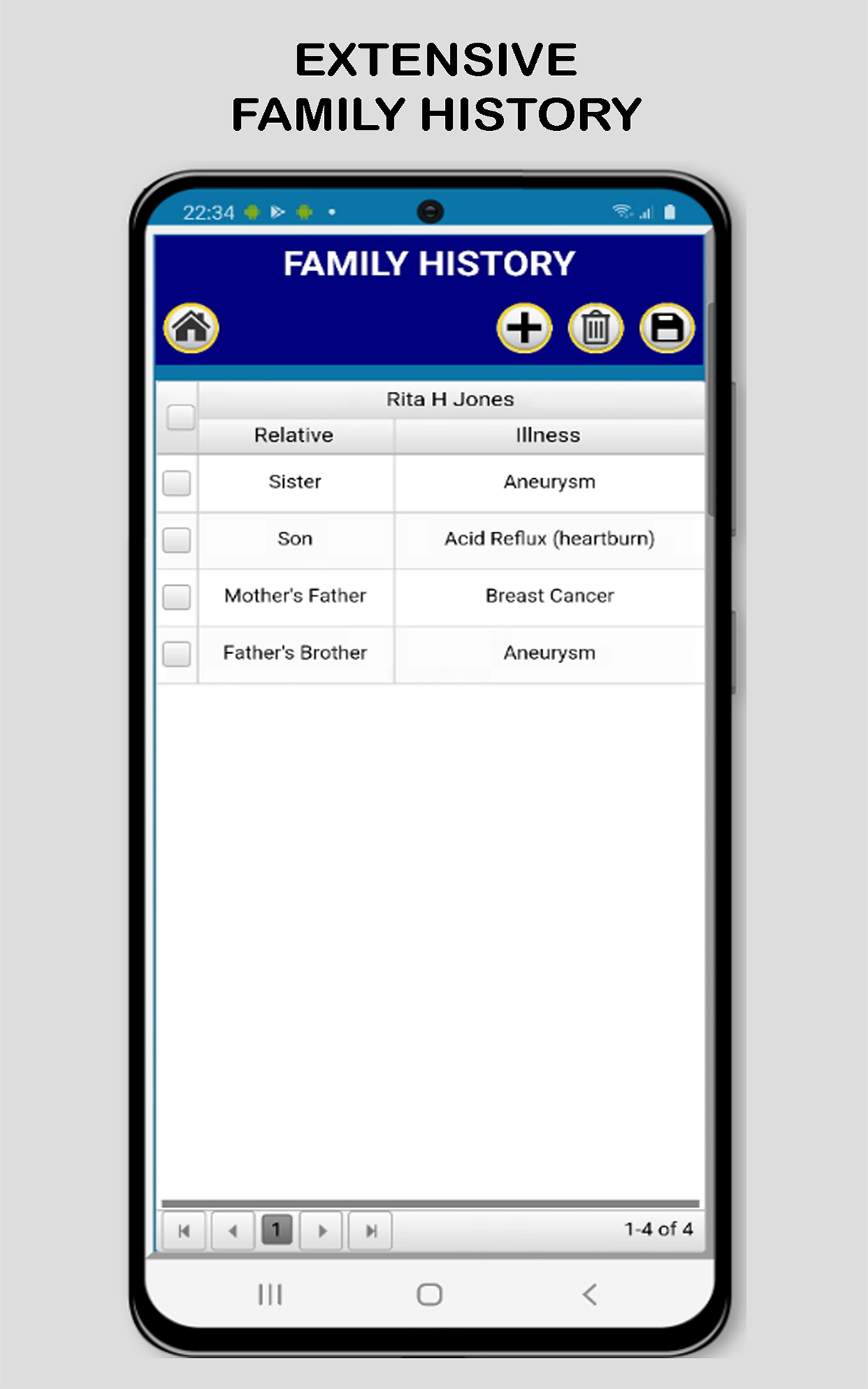 Family Medical Diary - App on Amazon Appstore
