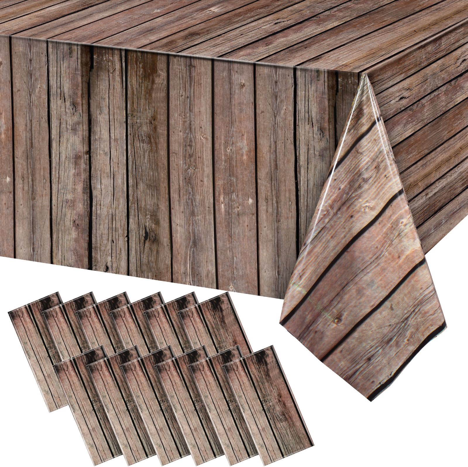 Amazon.com: Tiamon 3 Pieces Western Party Tablecloth Cowgirl Table ...