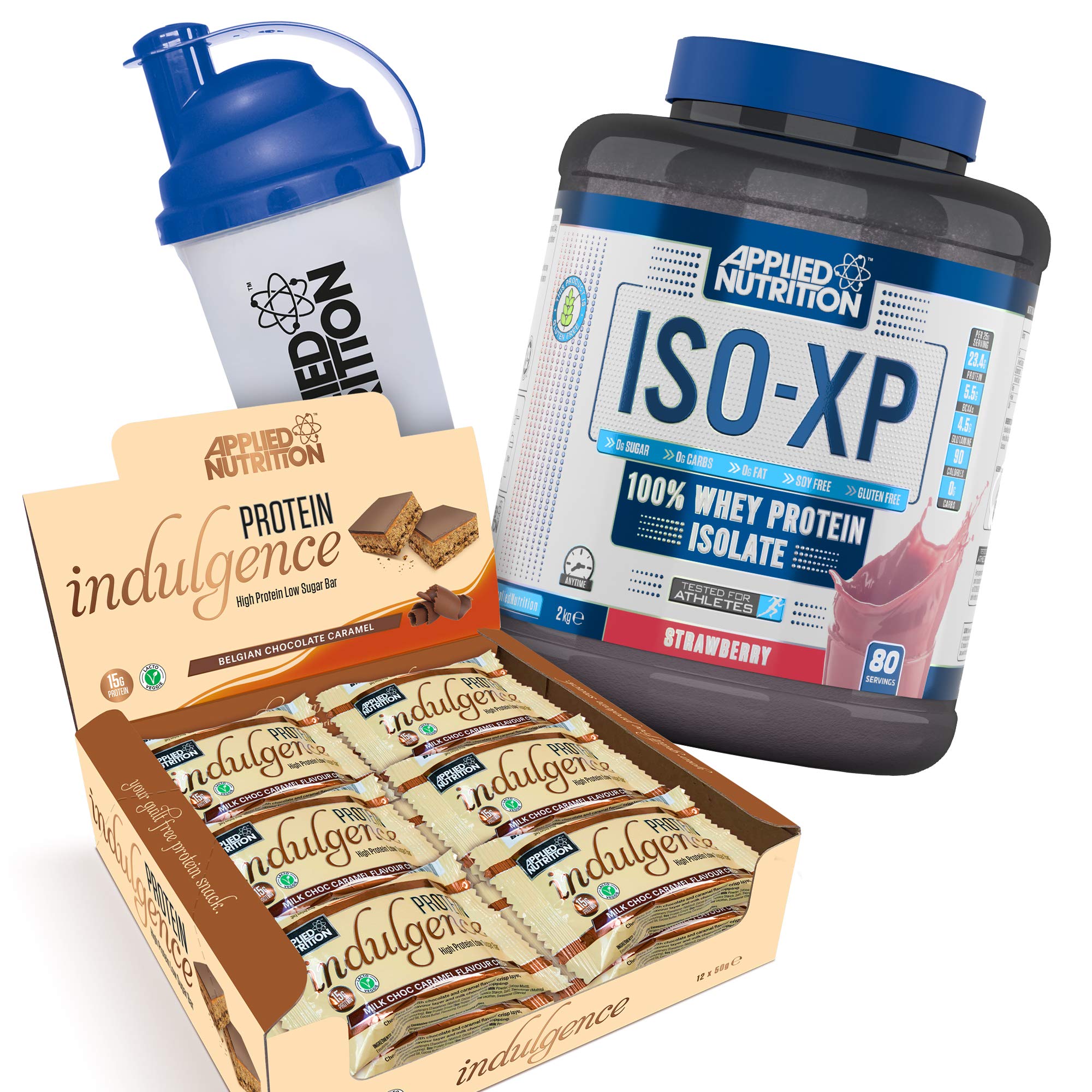 Buy Applied tion Bundle ISO XP 100% Whey Protein Isolate Powder 2kg ...