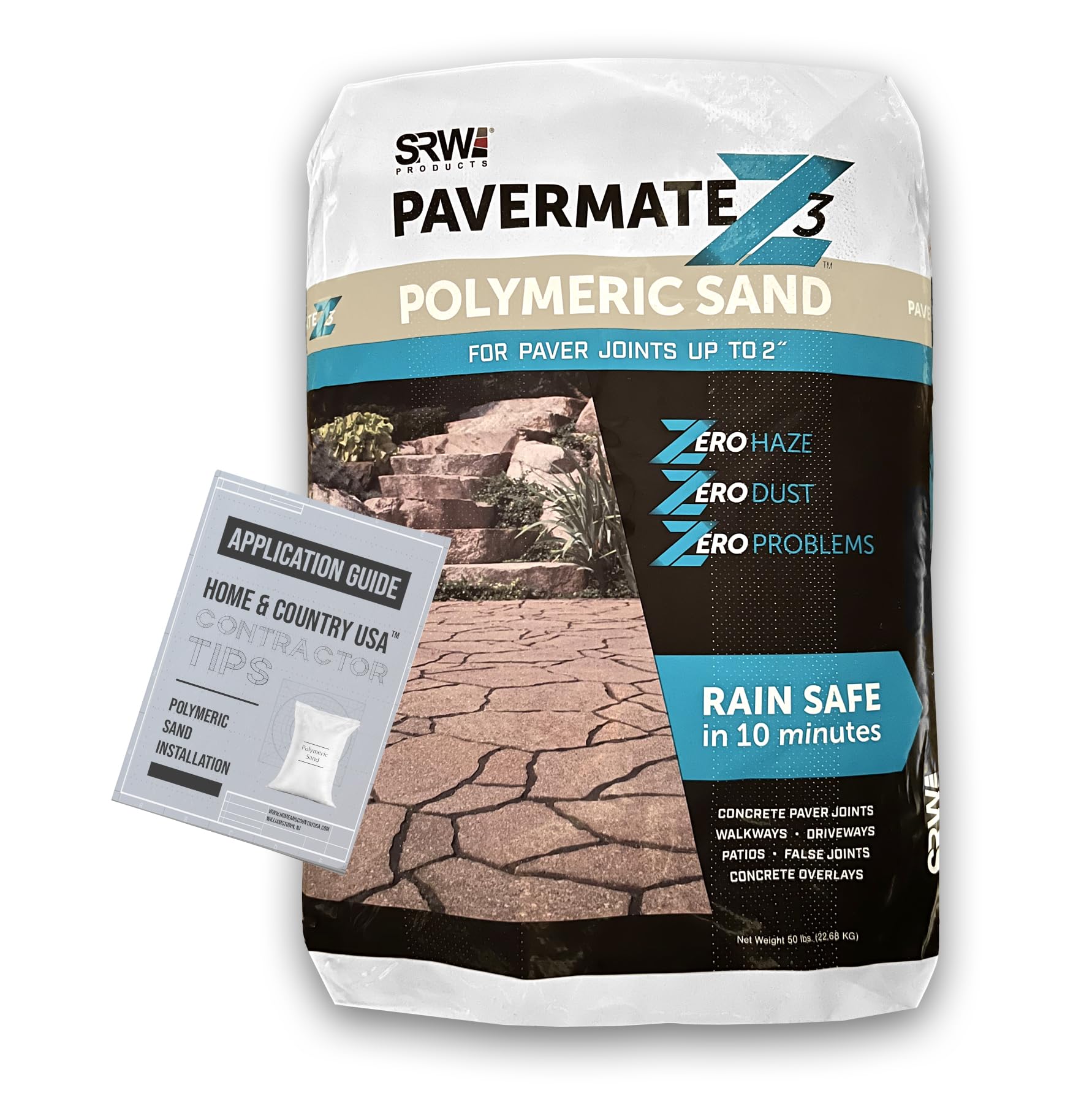 Amazon.com : SRW Products Z3 Pavermate Polymeric Sand, 50-Pound Bag ...
