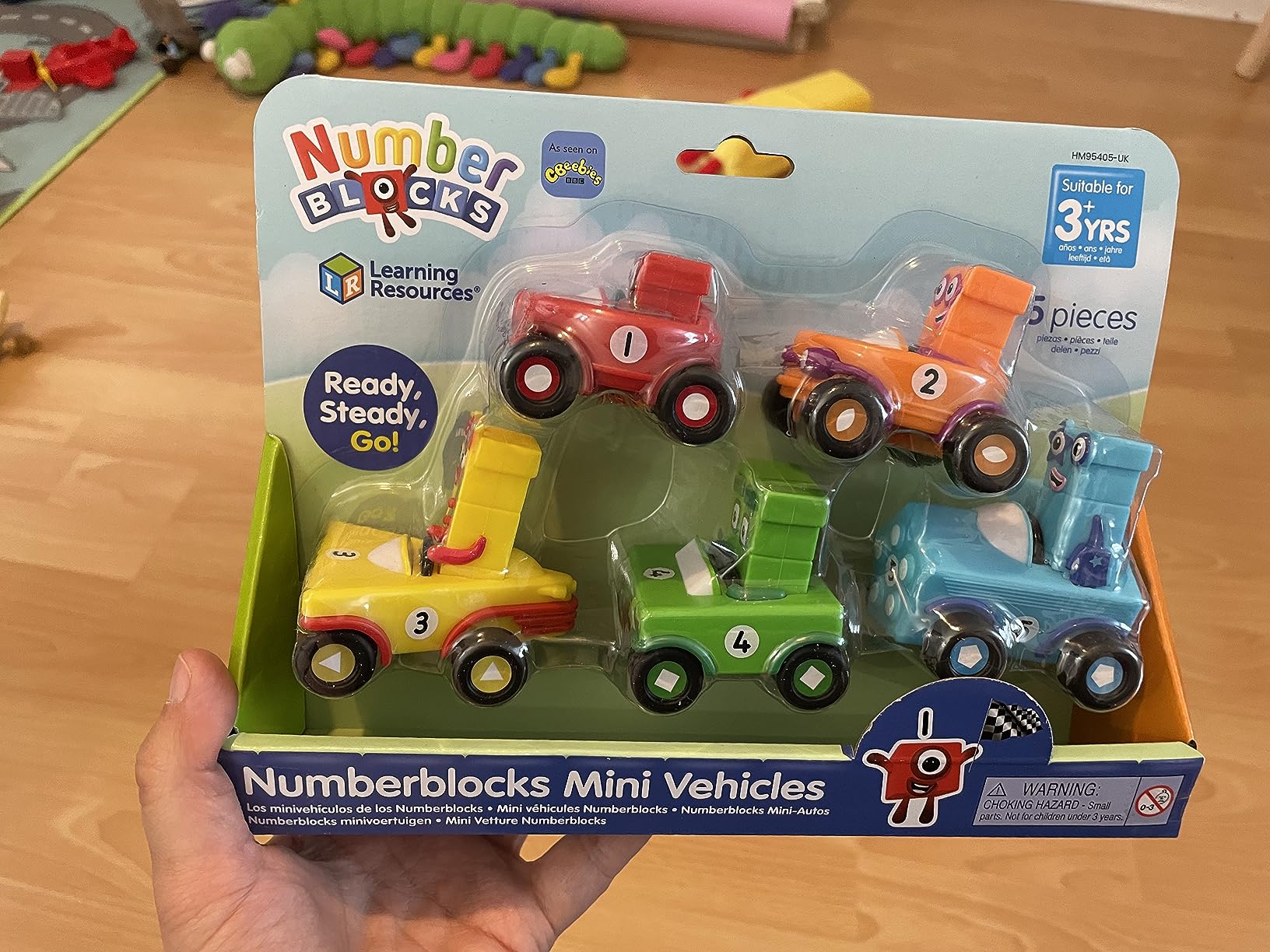 Learning Resources Numberblocks Mini Vehicles Set, 5 Car Pack ...