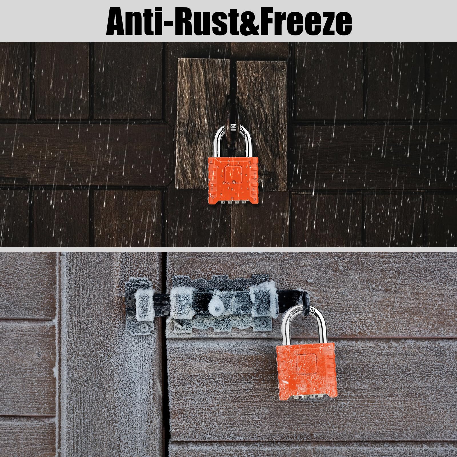 Snapklik.com : Diyife Heavy Duty Combination Padlock One-Touch ...