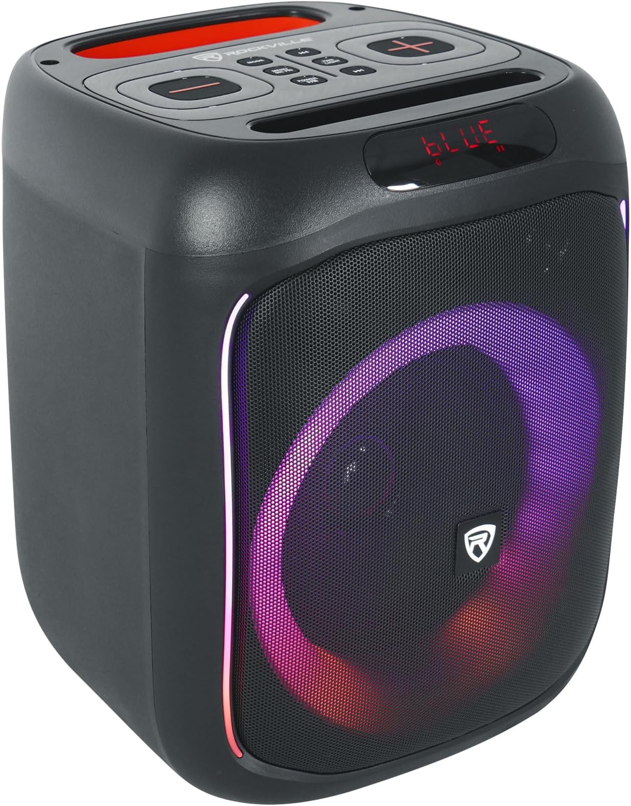 Amazon.com: Rockville ROCKBOX PRO V2 150W Portable Bluetooth Speaker, LED Party Lights, TWS ...
