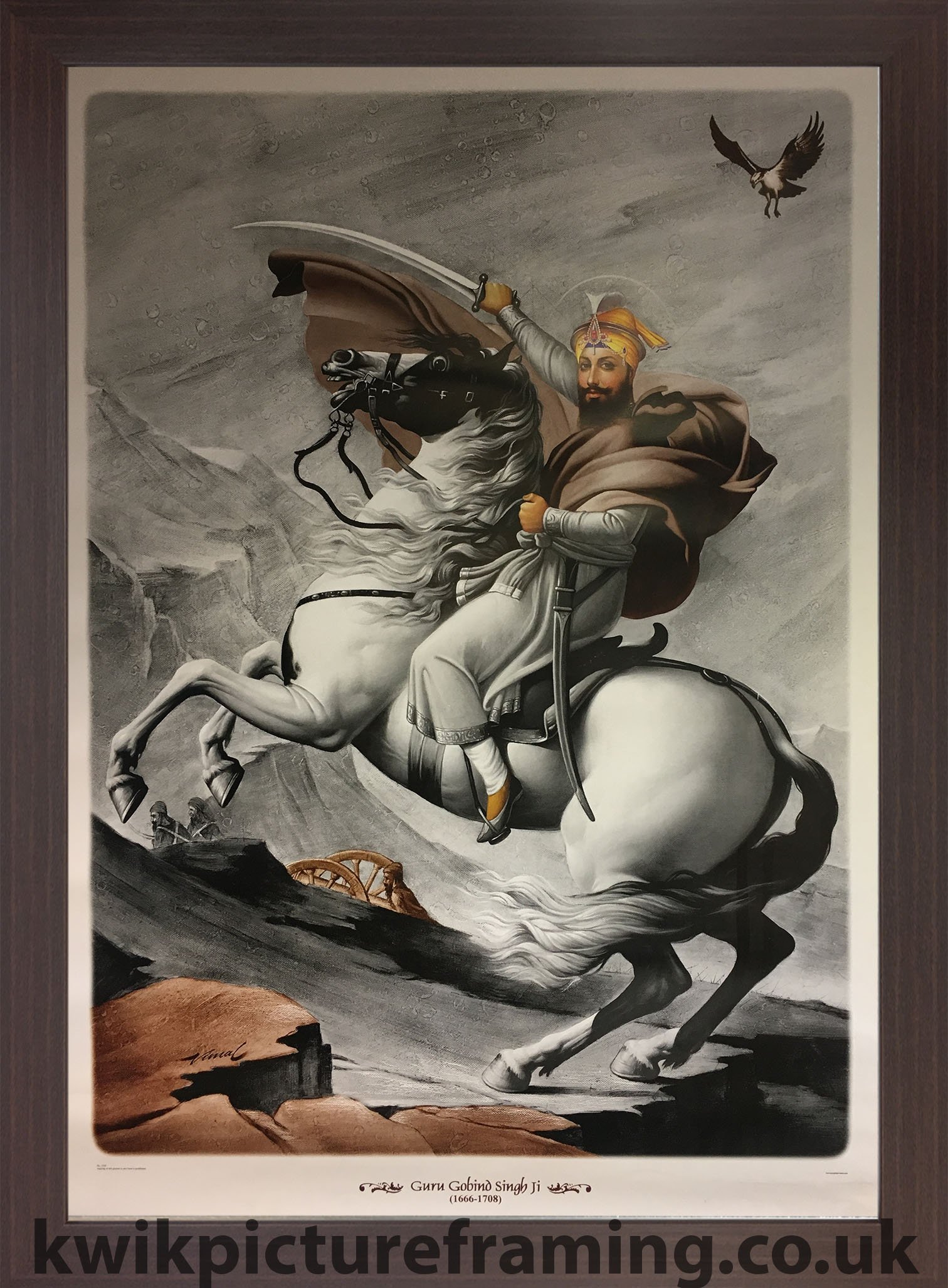 Guru Gobind Singh Ji Horse Name The Rider Of Blue Horse And The Lord