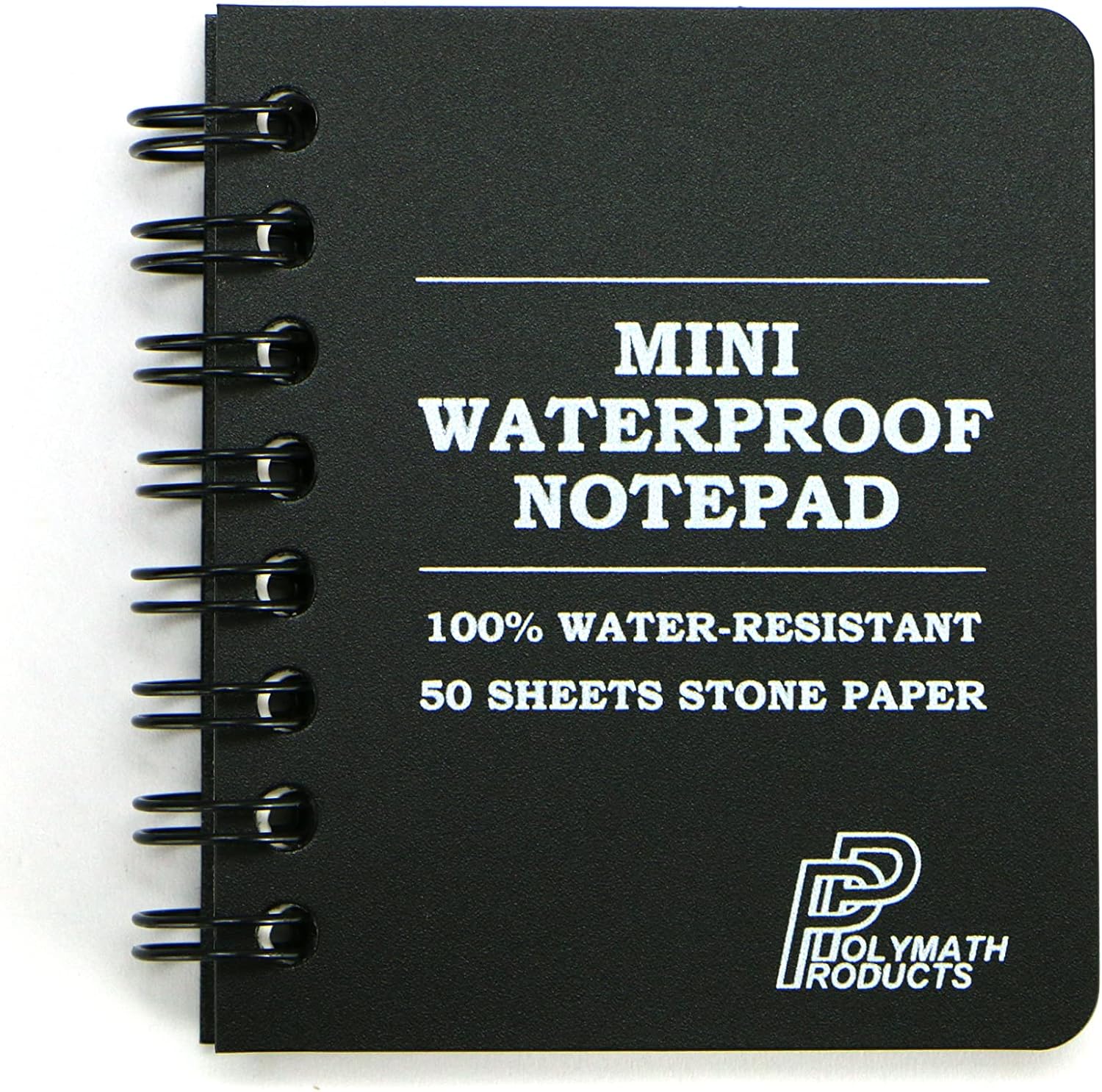 Polymath Products Mini Waterproof Notepad – 100% water-resistant stone ...