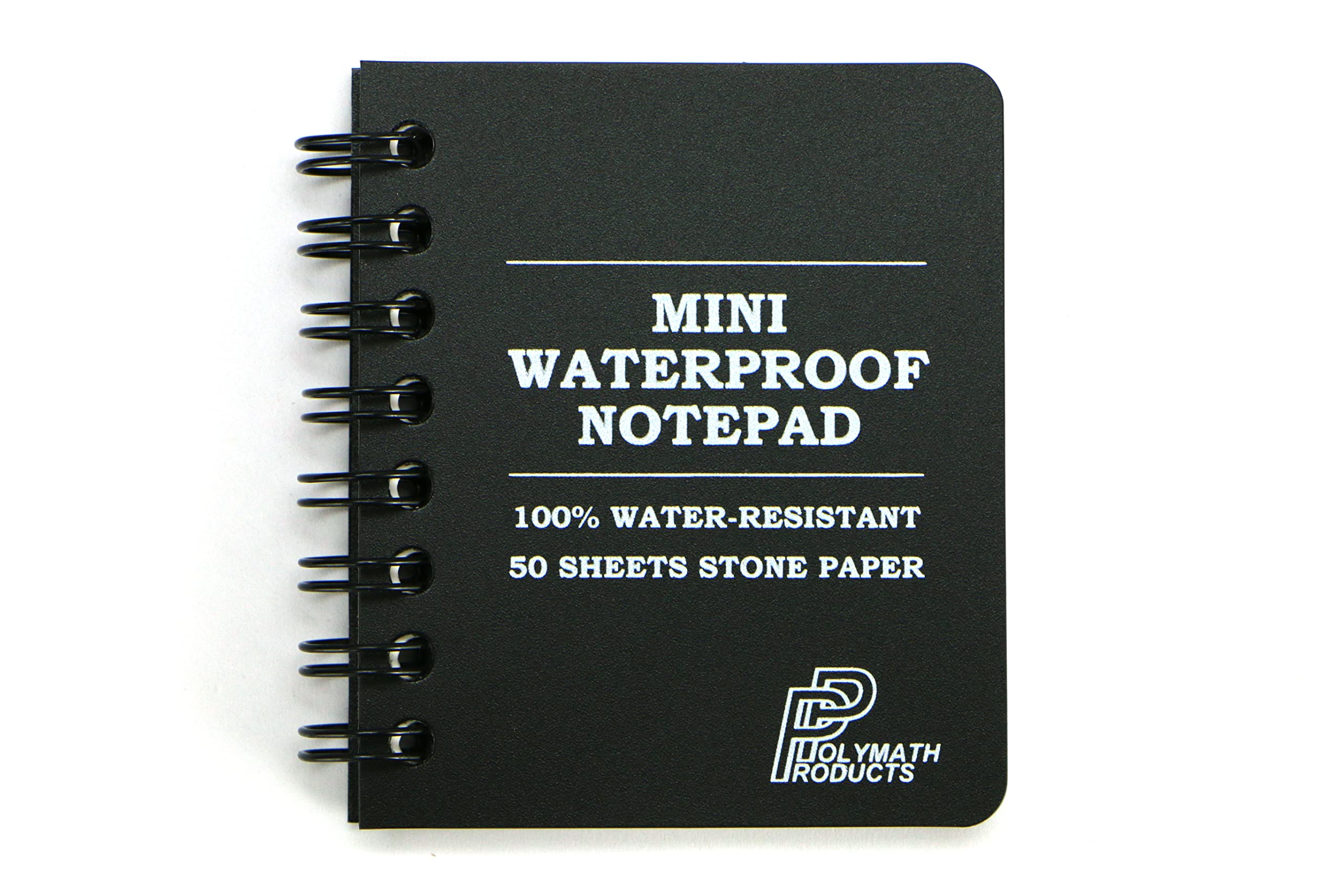 Polymath Products Mini Waterproof Notepad – 100% water-resistant stone ...