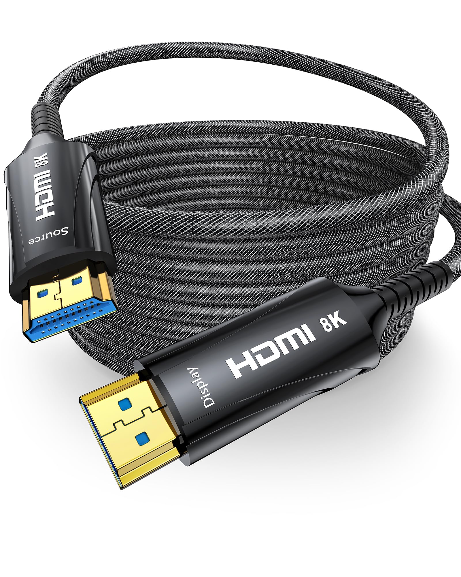 Amazon.com: Cratree Fiber Optic HDMI Cable 65FT/20M Long - 8K 48Gbps ...