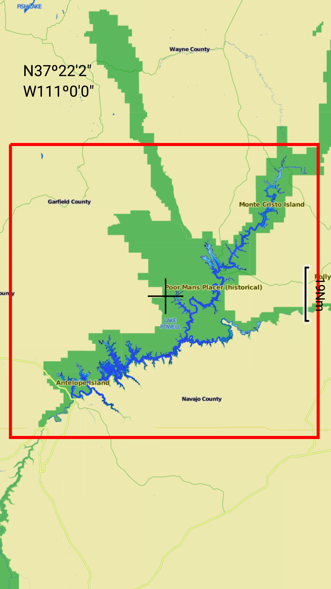 Lake Powell gps fishing charts - App on Amazon Appstore