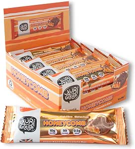 Yubi Honeycomb - 12 Pack - Protein Bars - 99 Calories, High Protein ...