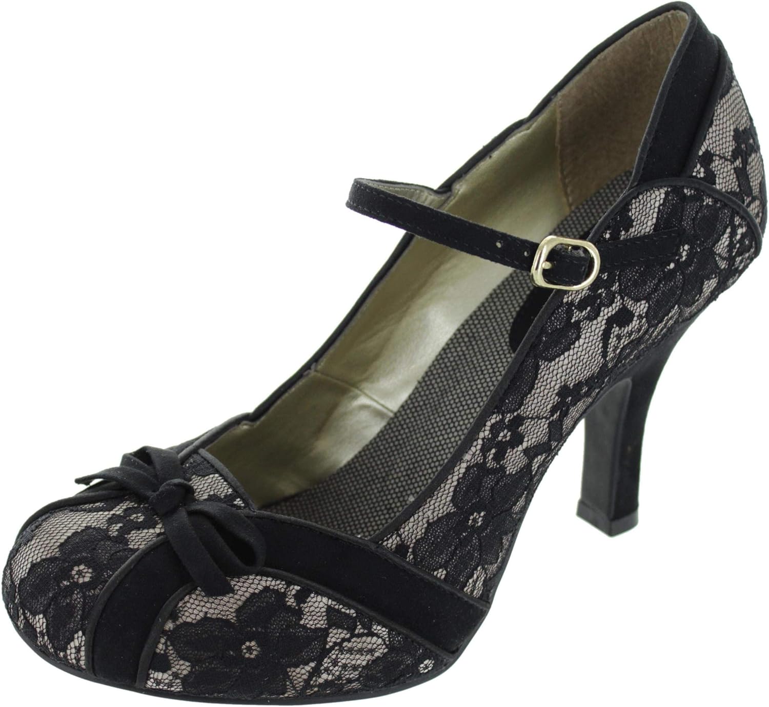 Ruby Shoo Cleo Shoes Black 8 UK: Amazon.co.uk: Fashion