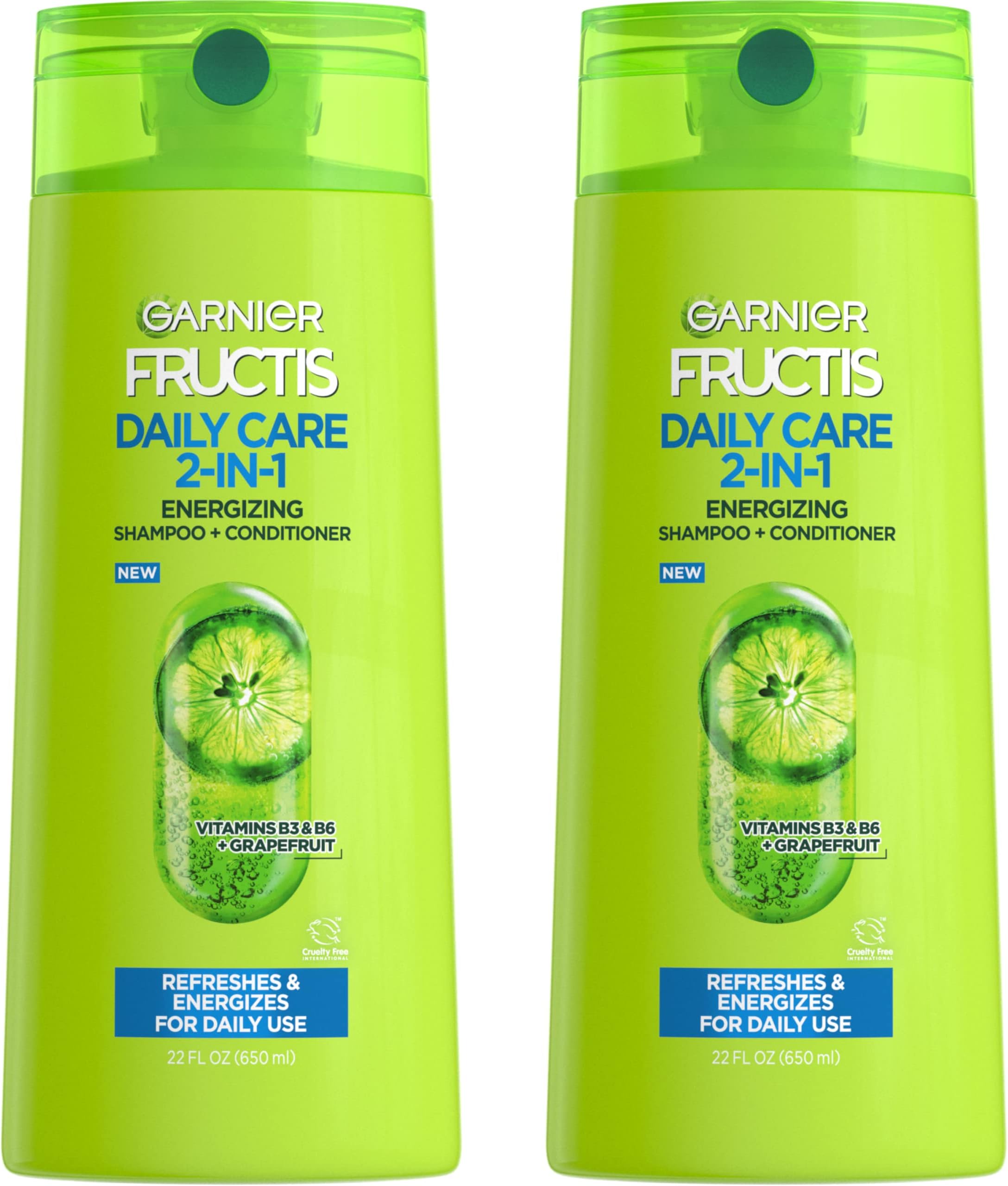 Amazon.com : Garnier Fructis Sleek & Shine Shampoo (22 Fl Oz ...