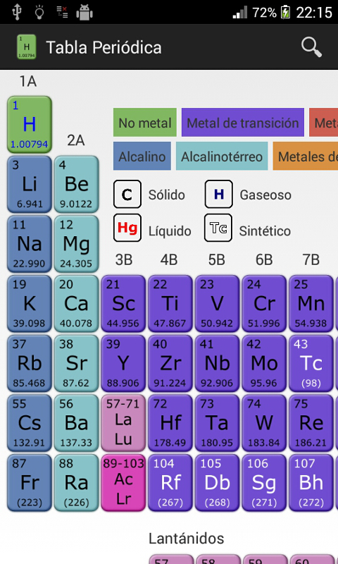 Periodic Table - App on Amazon Appstore
