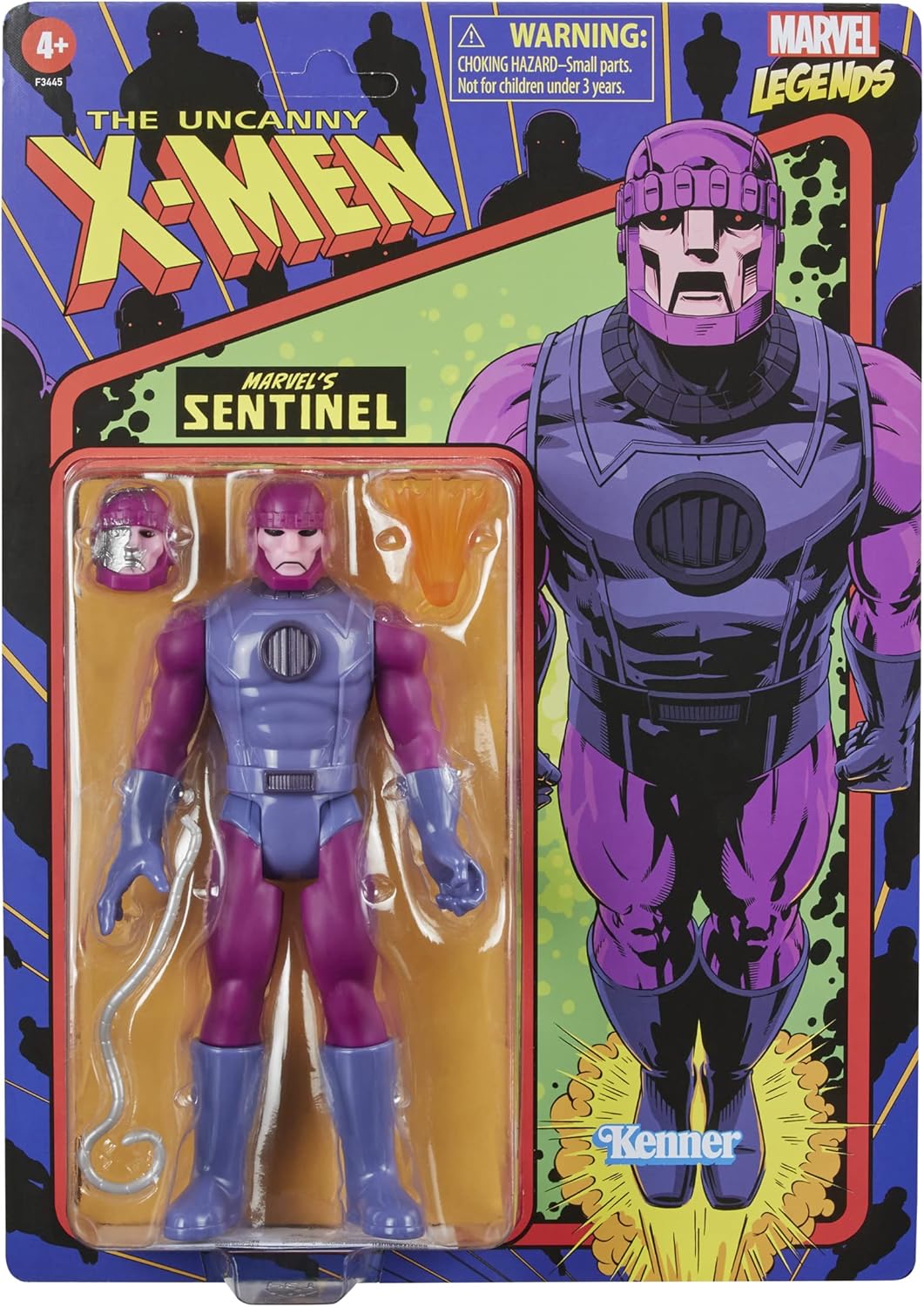Amazon.com: Marvel Legends 375 Collection X-Men Sentinel 8" Action ...