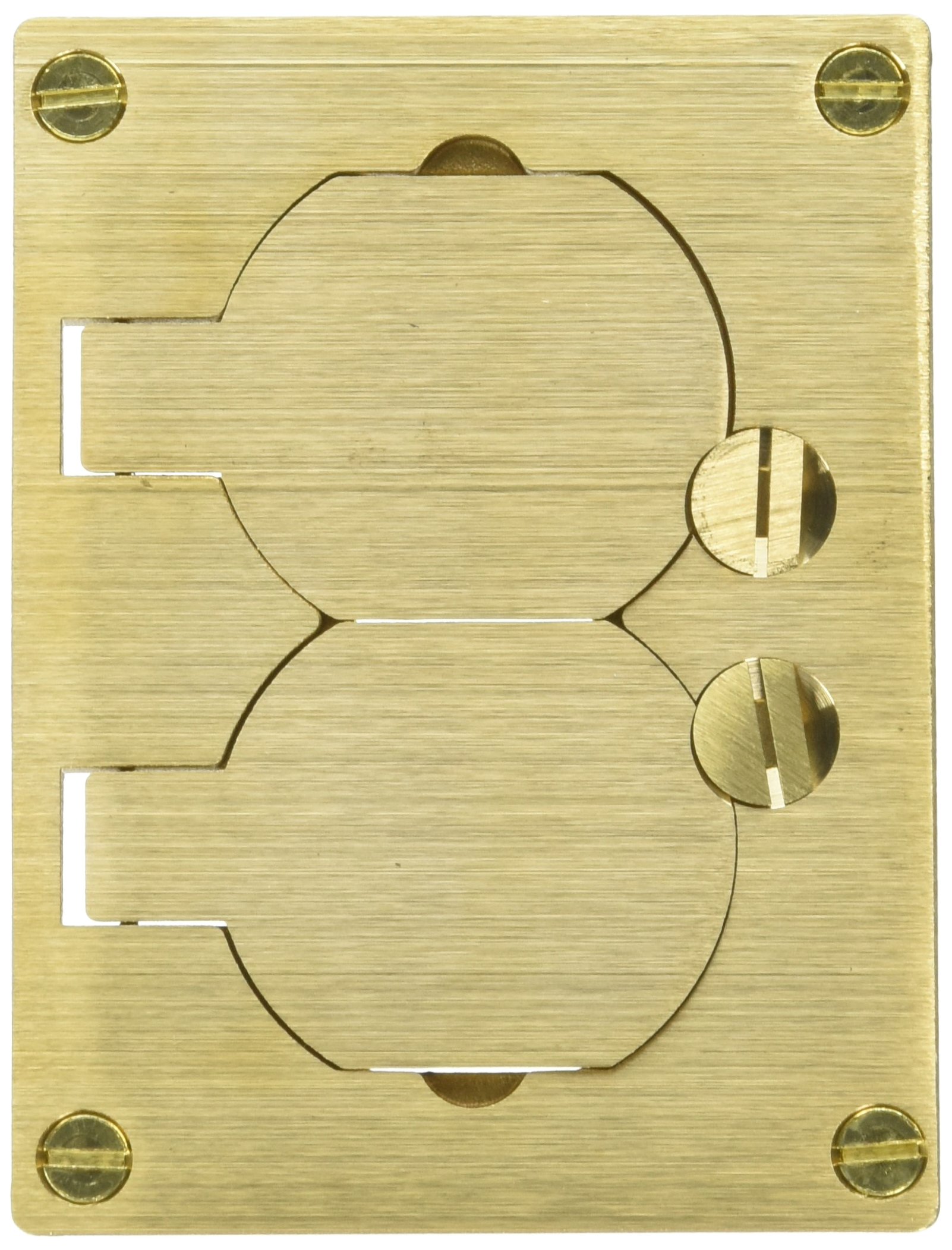 Wiremold Brass Floor Plate