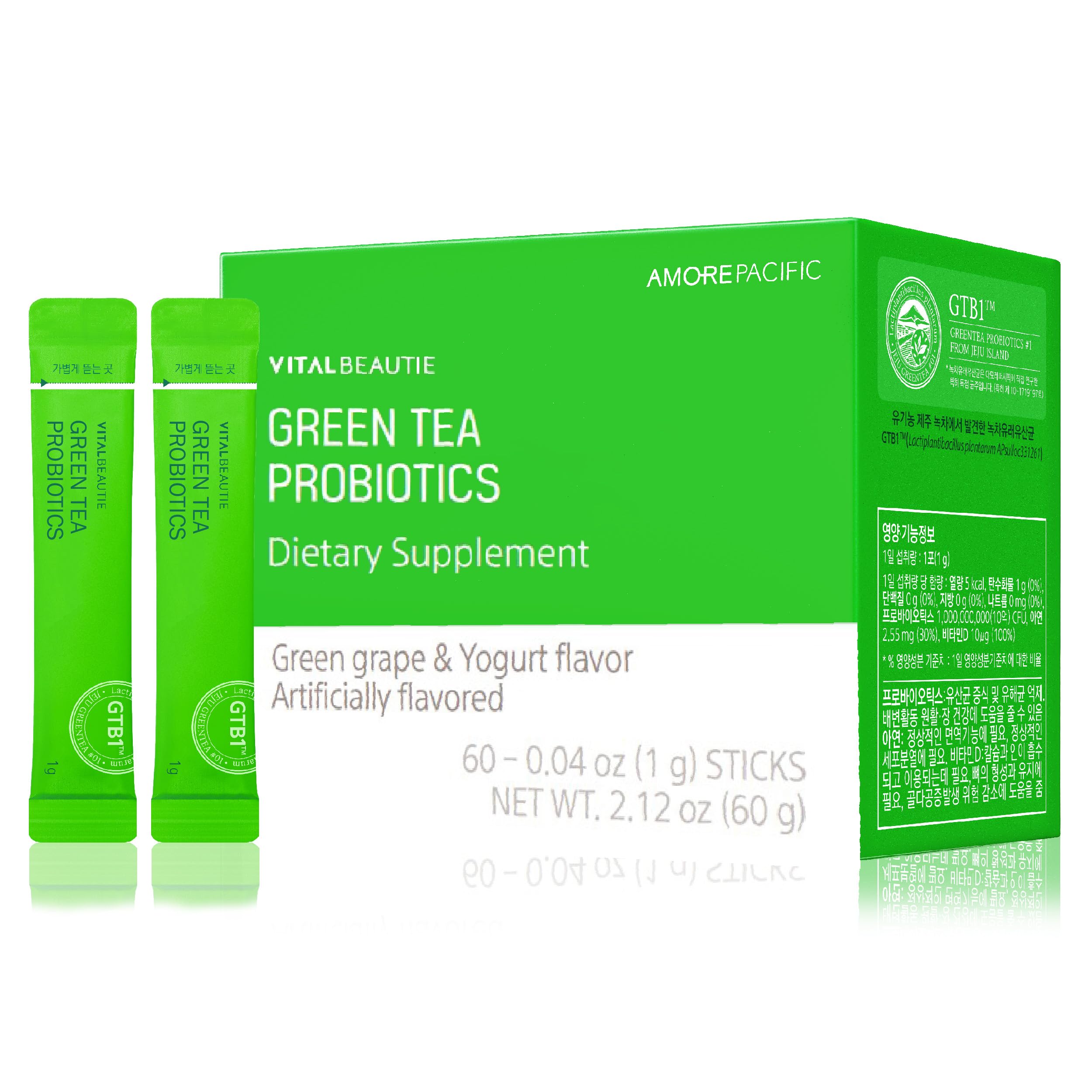 Snapklik.com : VITALBEAUTIE Green Tea Probiotics