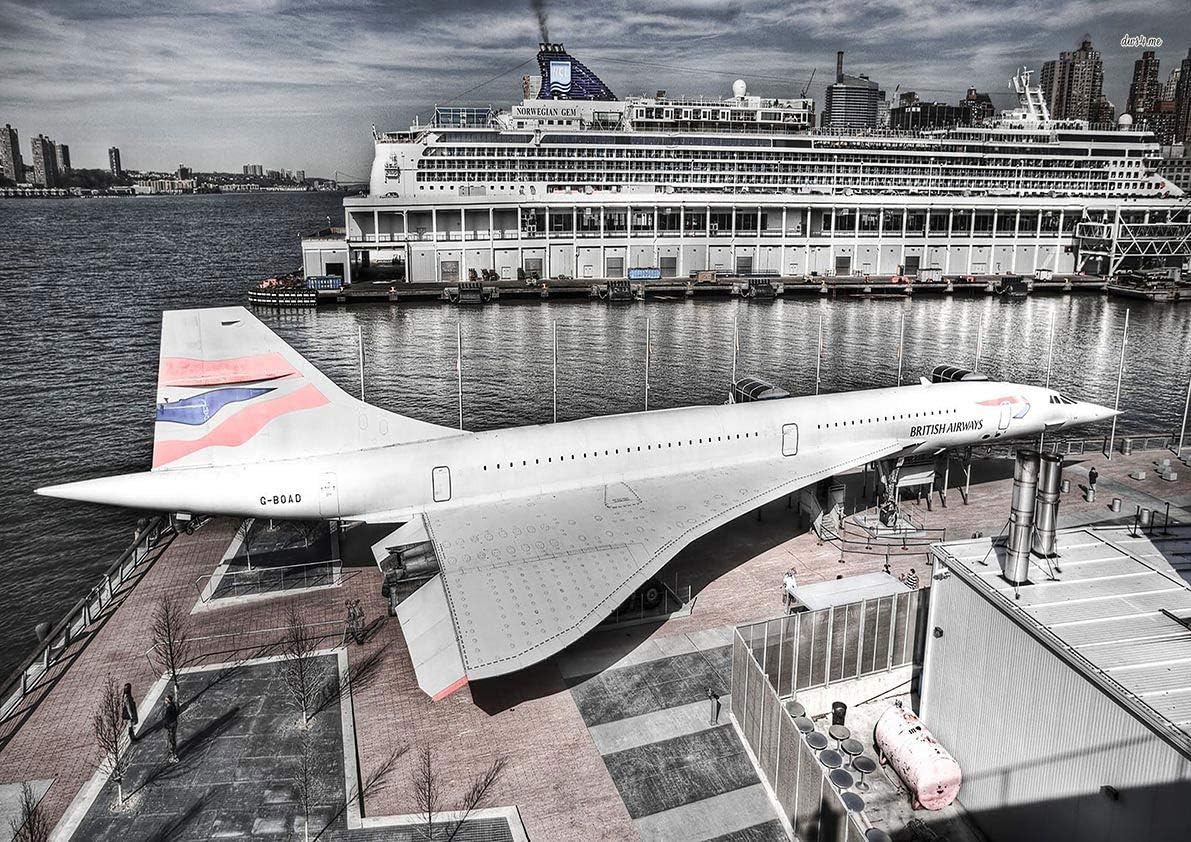 Poster Affiche Concorde British Airways 01 : Amazon.co.uk: Home & Kitchen