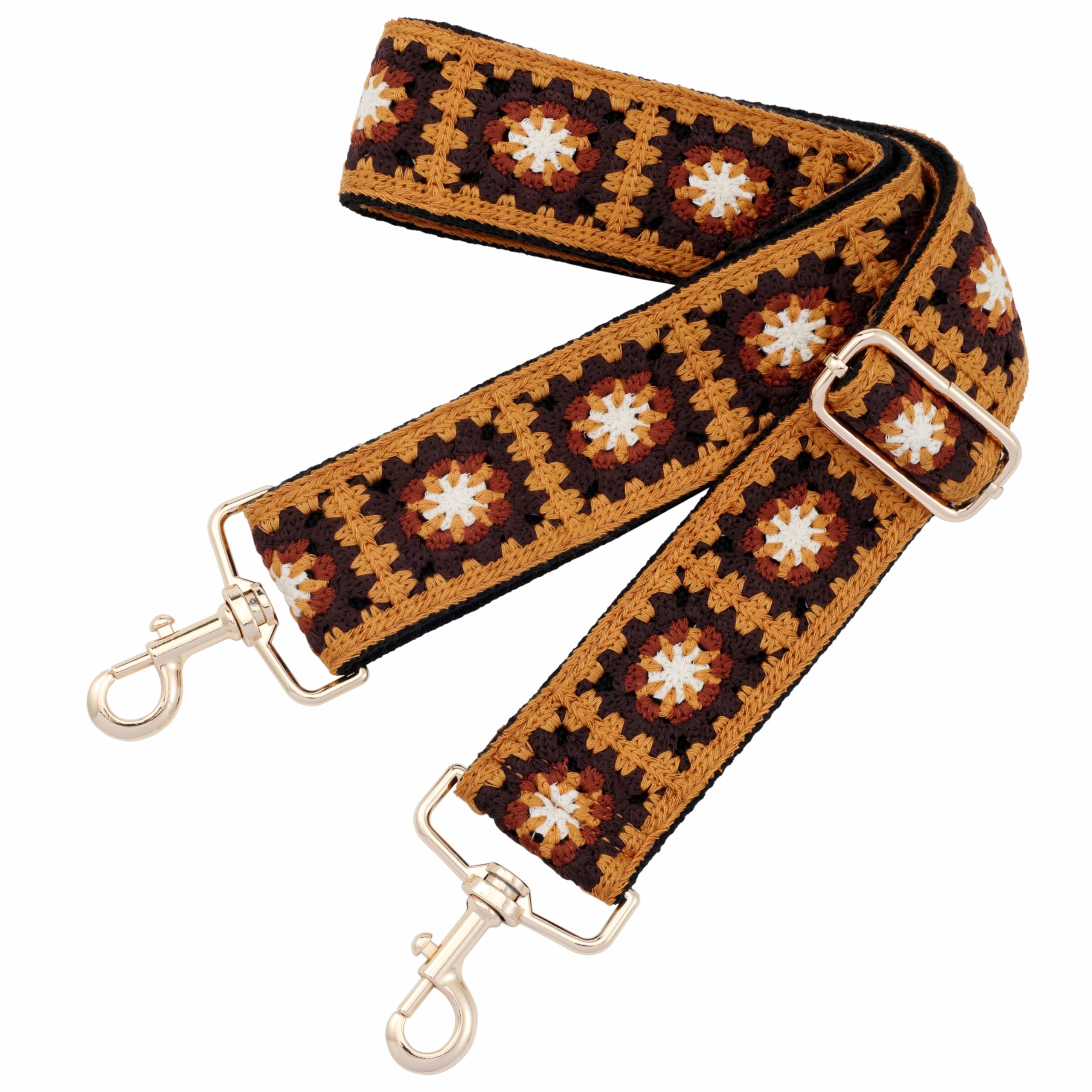 Amazon.com | Nefelibata Purse Strap,2" Wide Knit Shoulder Strap ...