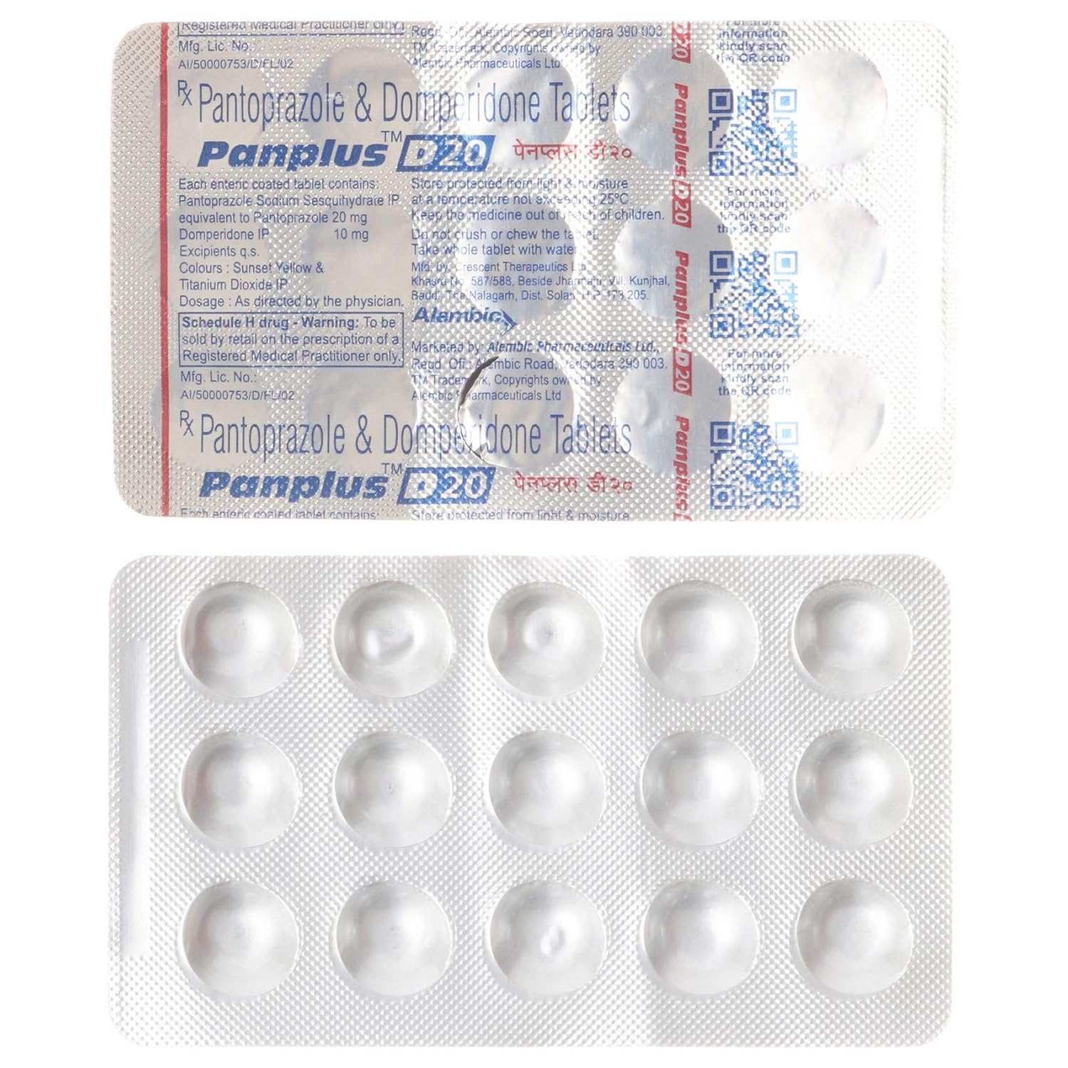 Panplus D20 - Strip of 15 Tablets : Amazon.in: Health & Personal Care