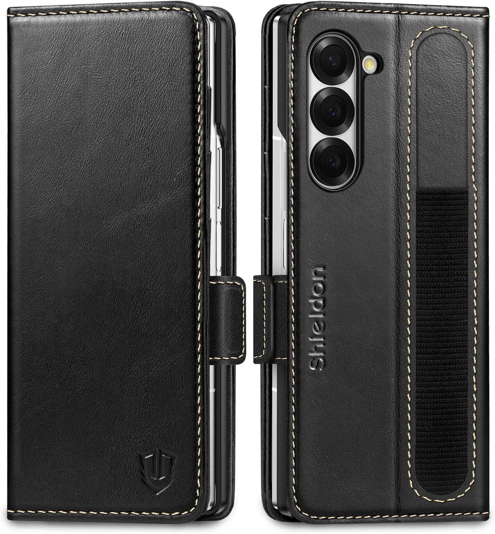Amazon.com: LBYZCASE Flip Folio Leather Wallet Case for Samsung Galaxy Z Fold 6, Z fold 6 Case ...