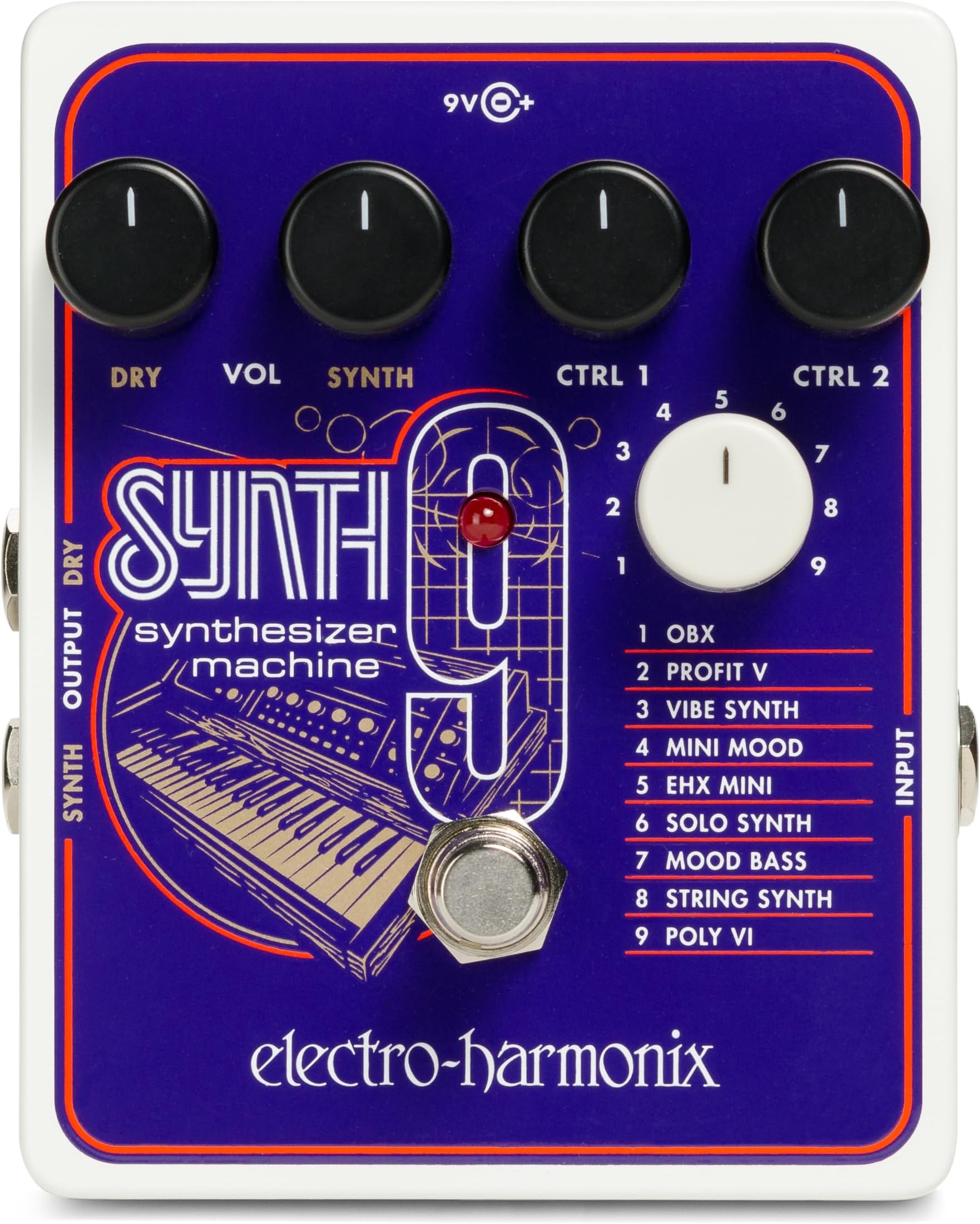 Electro Harmonix Synth9, Synth Machine : Amazon.de: Musikinstrumente ...