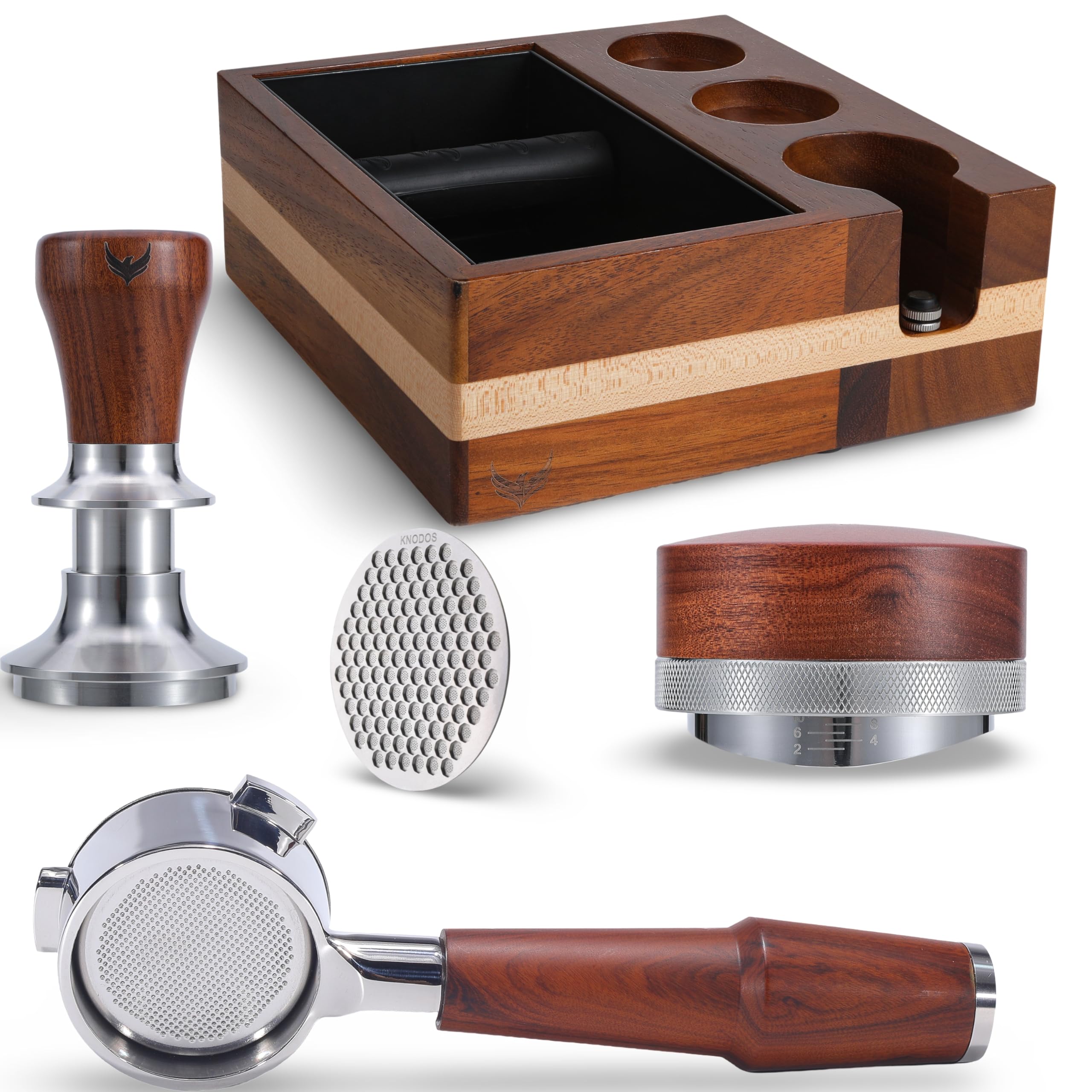 Amazon.com: KNODOS 54mm Tamper Tool Espresso Kit for Breville Includes ...