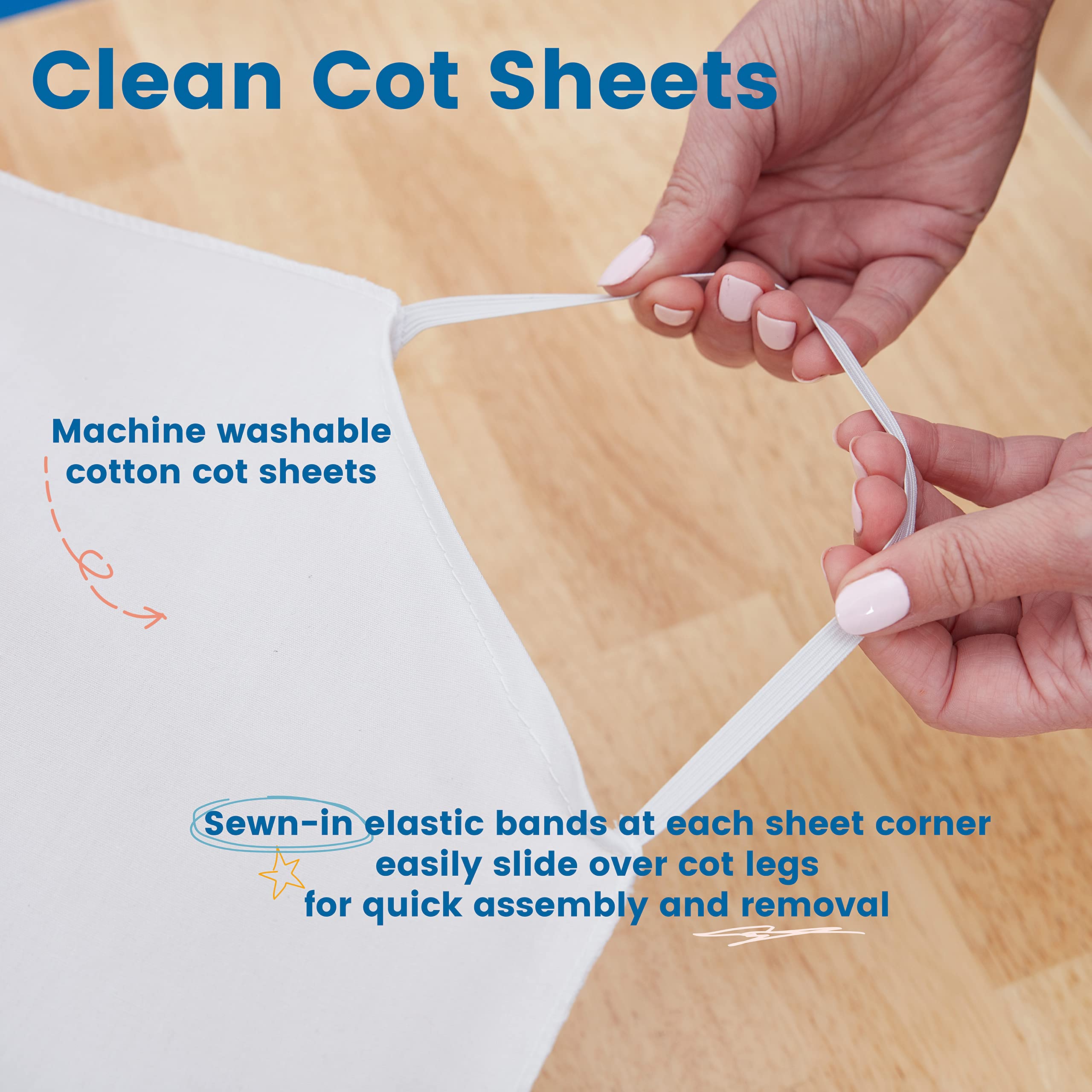 Snapklik.com : ECR4Kids Stackable Kiddie Cot