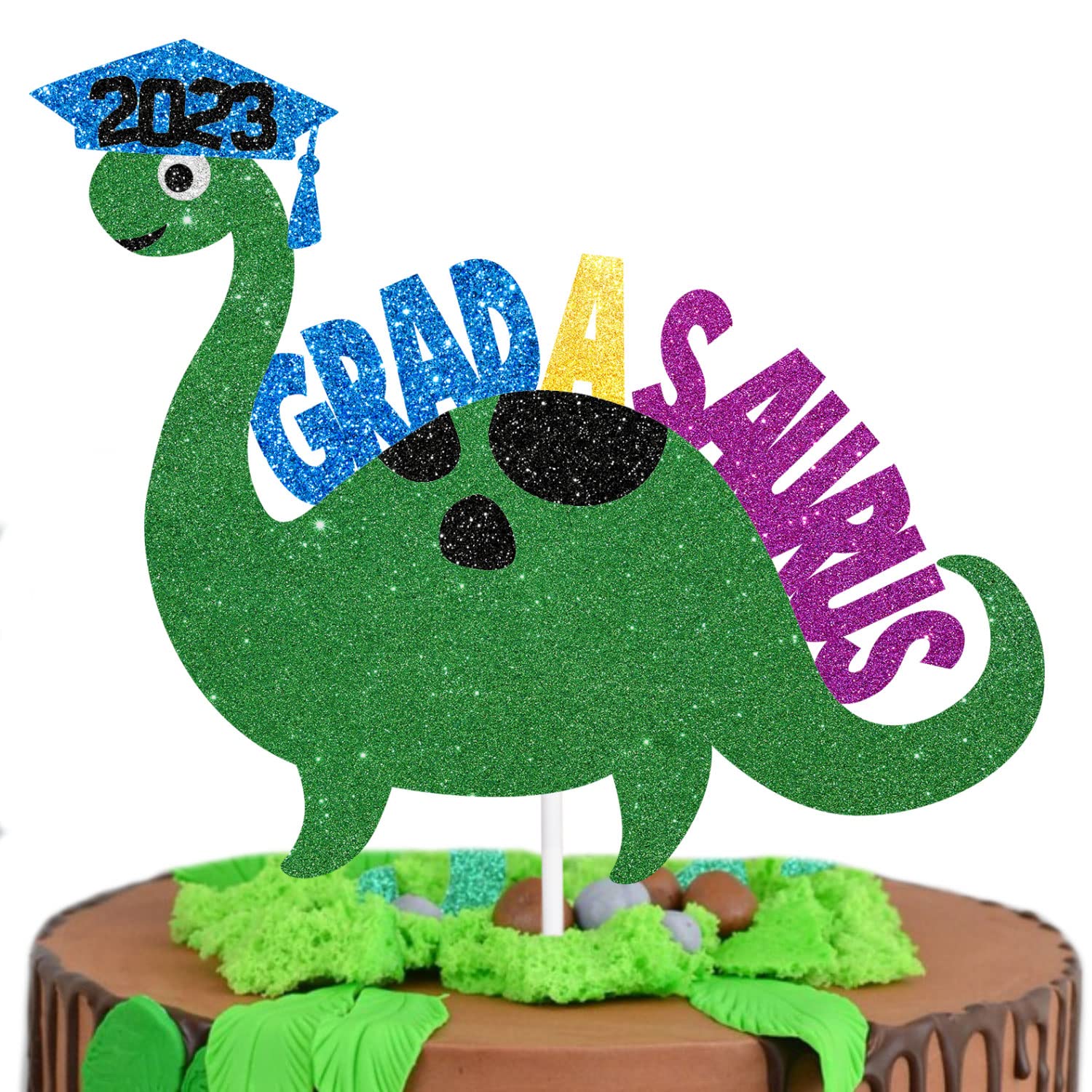 2023 Pre K Grad Dinosaur Cake Topper Congratulations To Grad ...