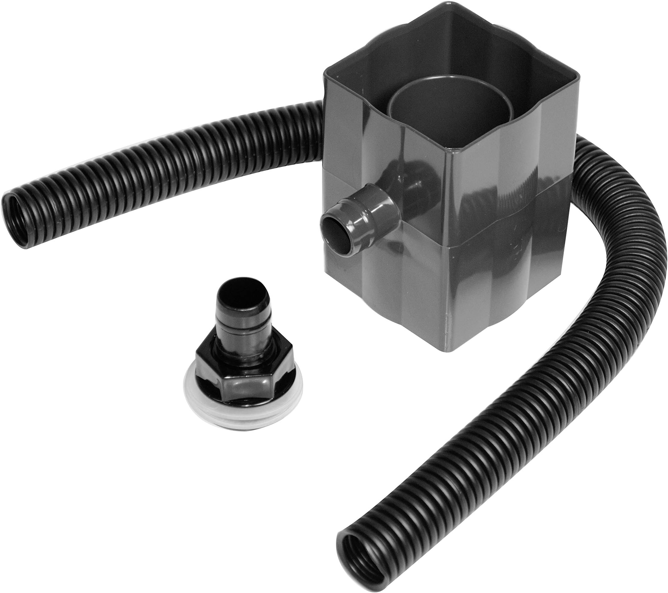 Brown Rain Water Diverter Kit Fits Both Square and Round Down Pipes ...