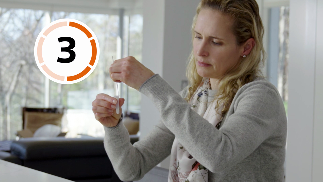 Watch How to use the CLINITEST Rapid COVID-19 Antigen Self-Test on ...