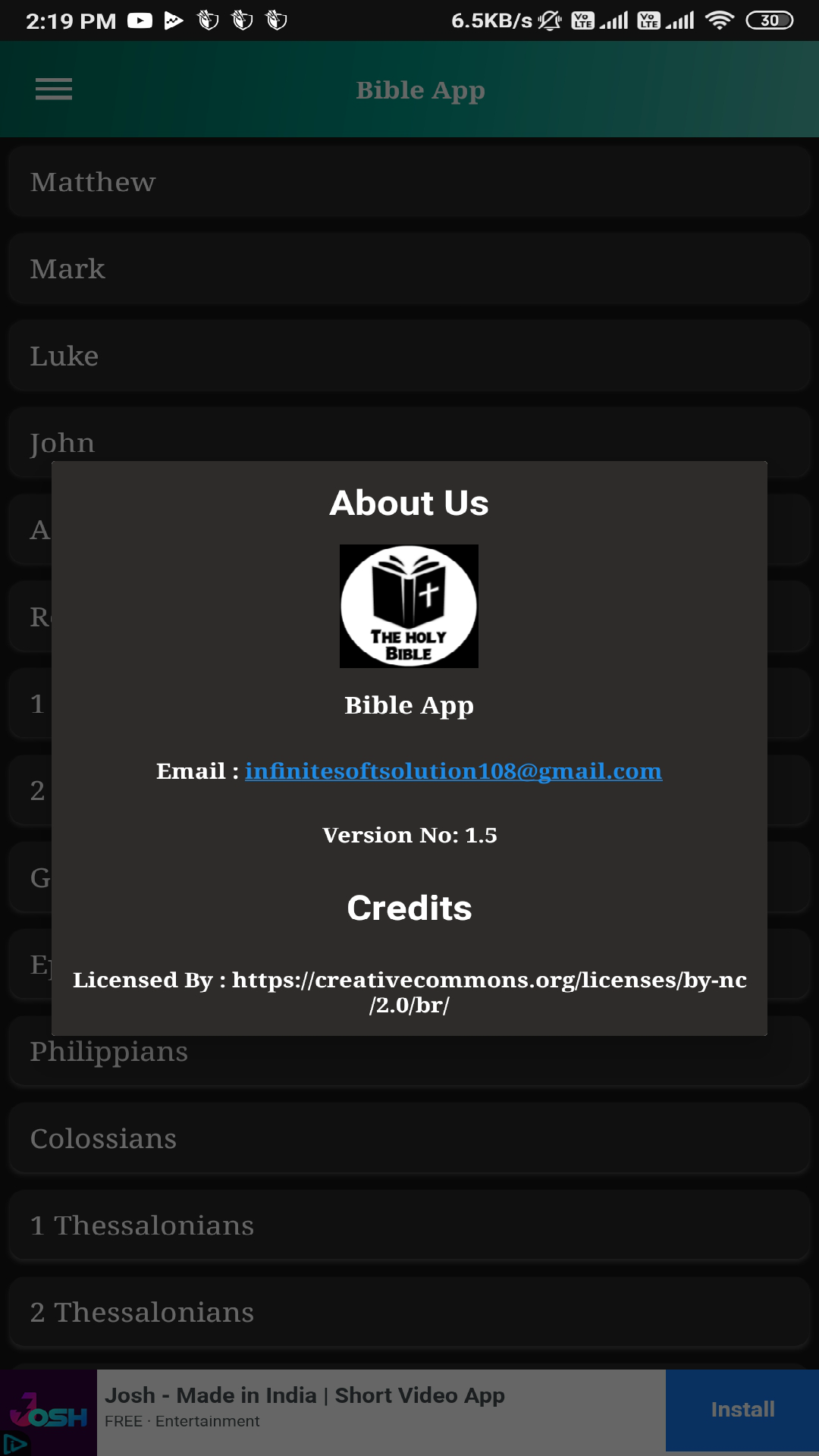 The Holy Bible(King James, Bible in Basic English) - App on Amazon Appstore