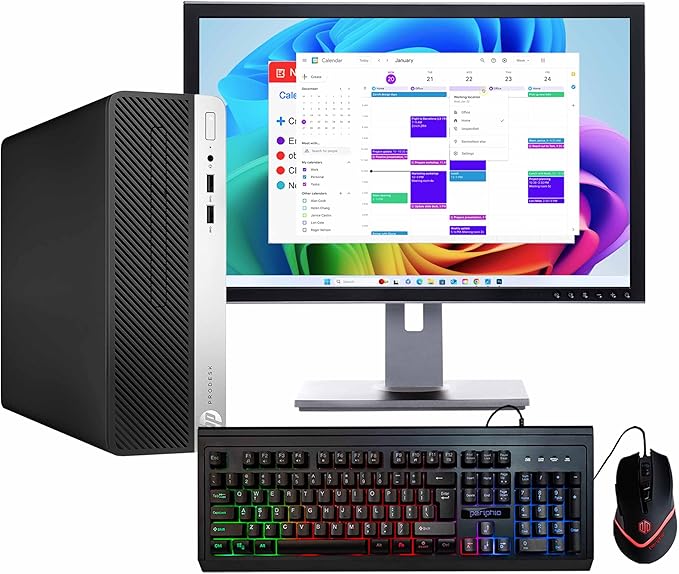Amazon.com: HP 400G6 ProDesk Desktop PC | Windows 11 Pro | Intel i5 ...