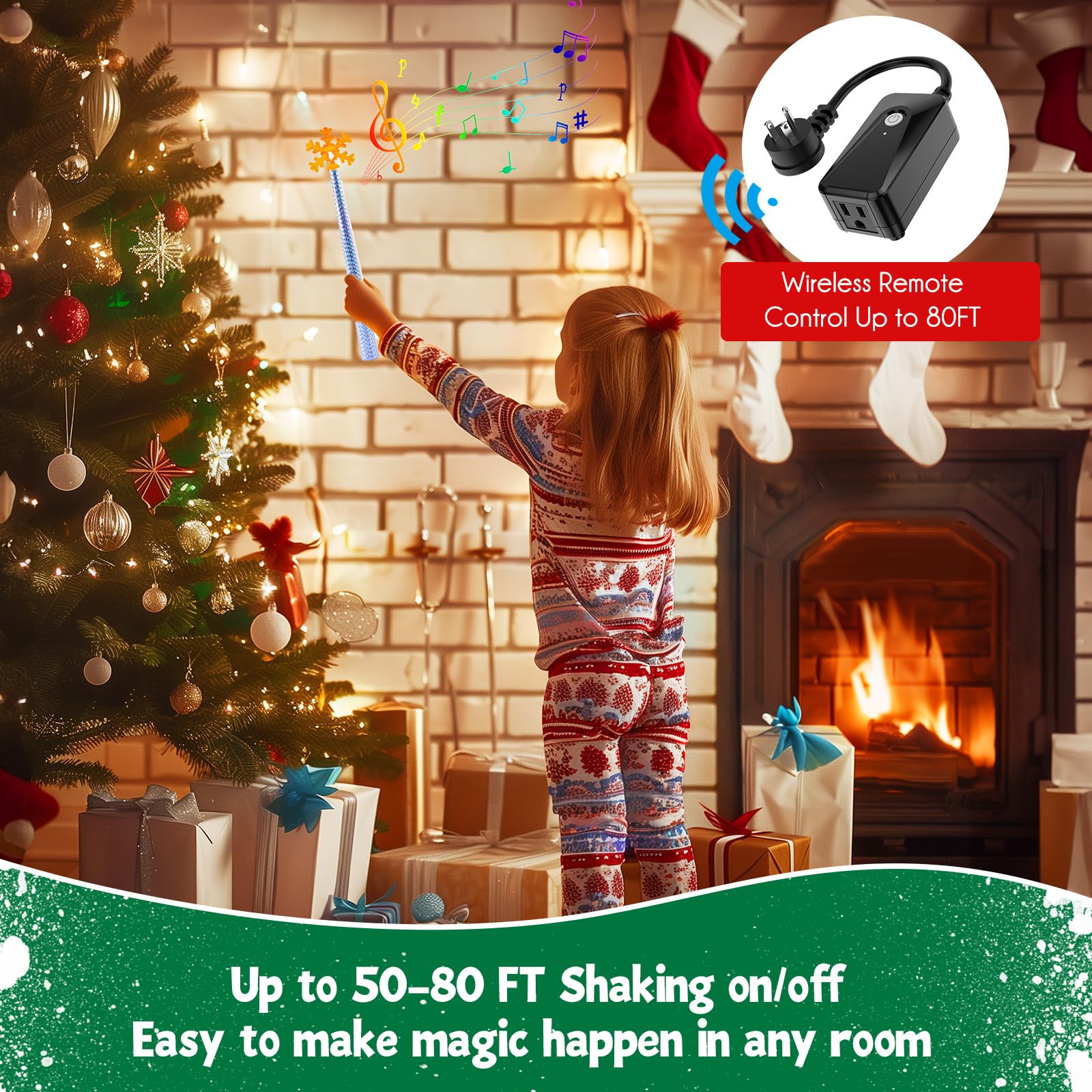 Snapklik.com : Brightown Christmas Tree Remote Control