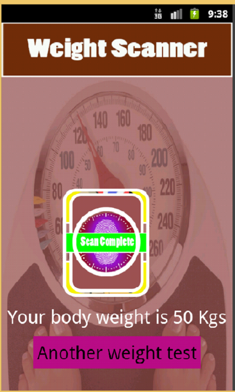 Body Weight Scanner - App on Amazon Appstore