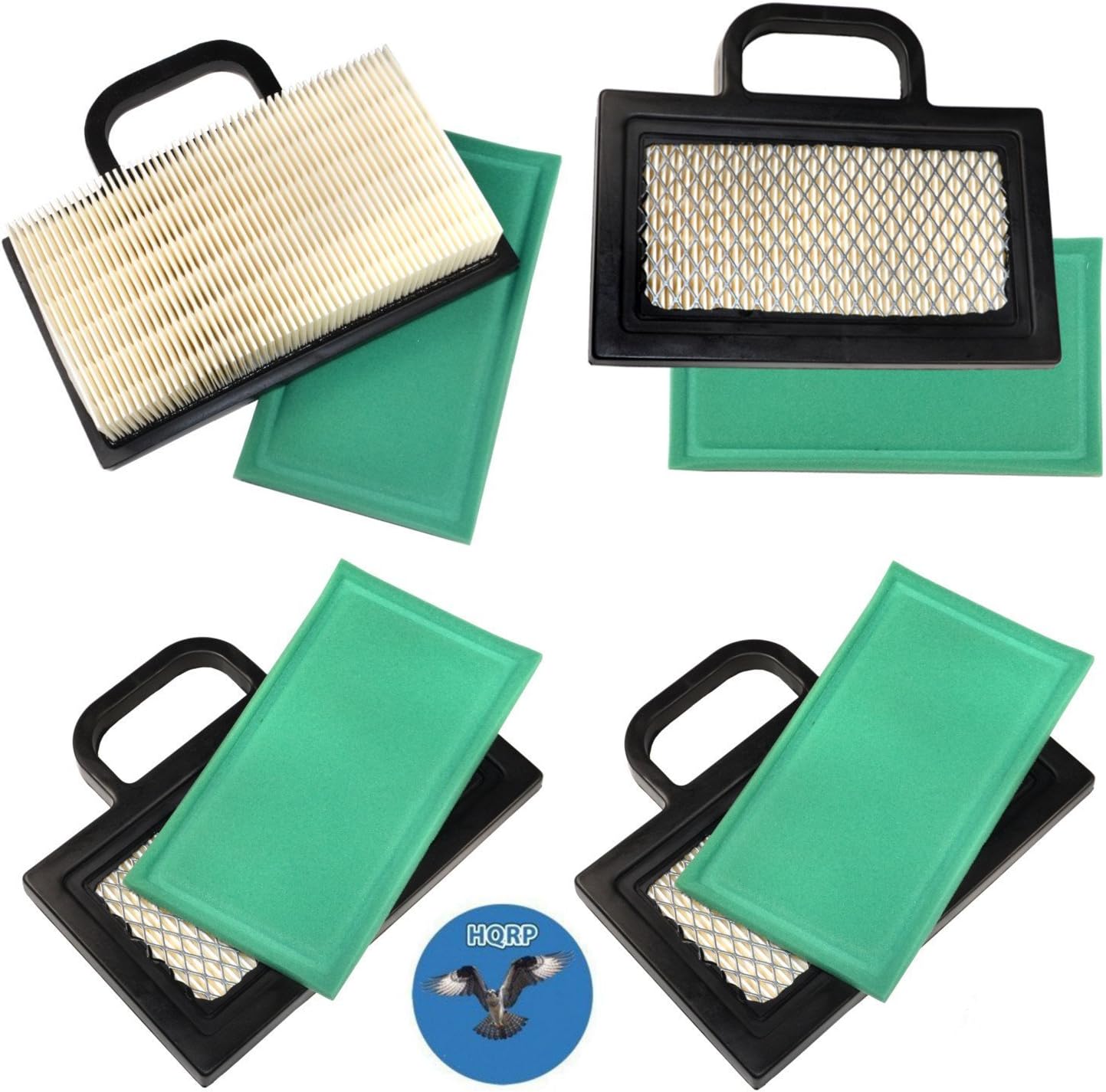 Amazon.com: HQRP 4-Pack Air Filter Cartridge w/Pre-Cleaner for ...