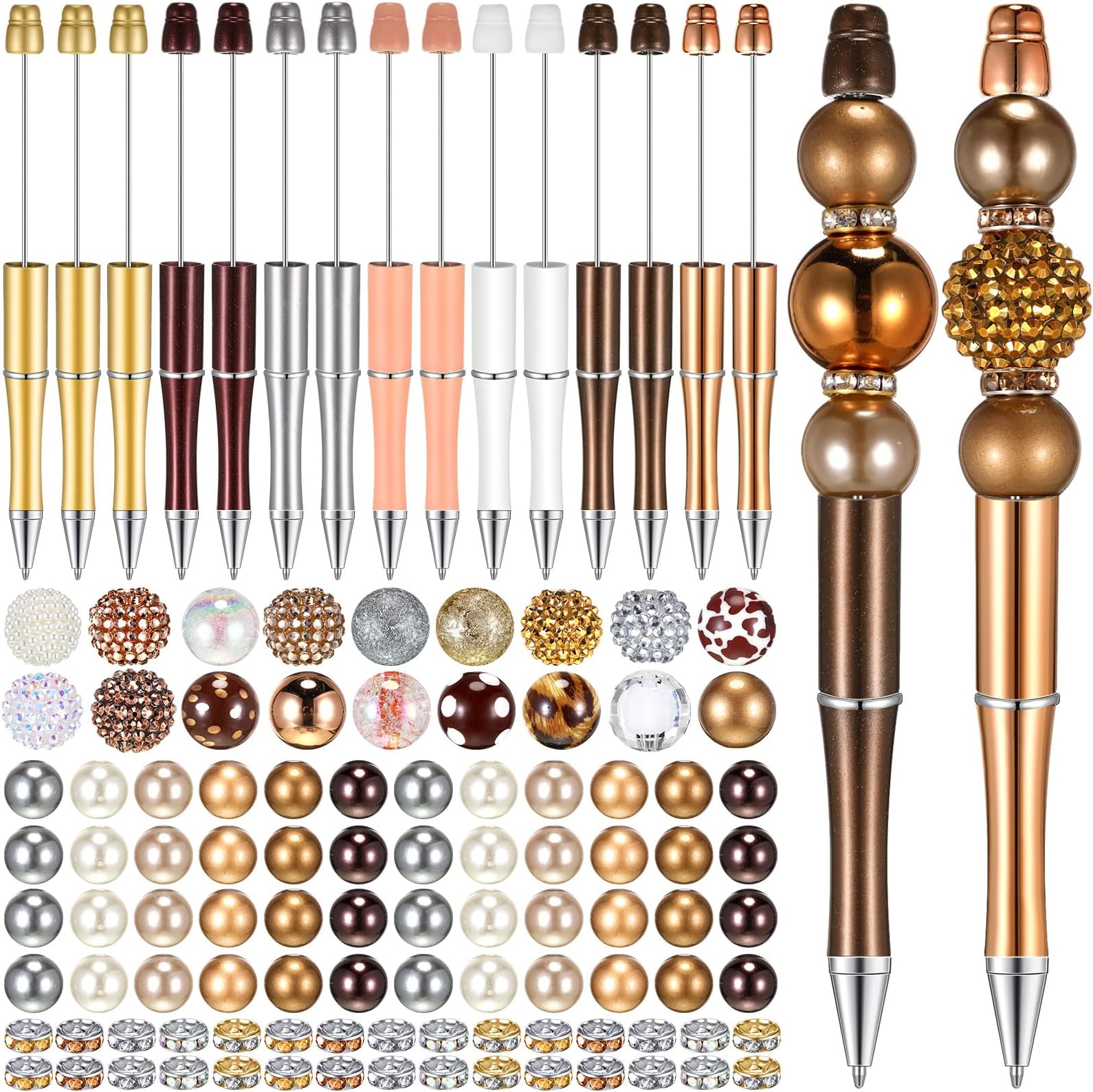 Amazon.com : Colarr 16 Set Sports Beads Pens Basketball Football ...