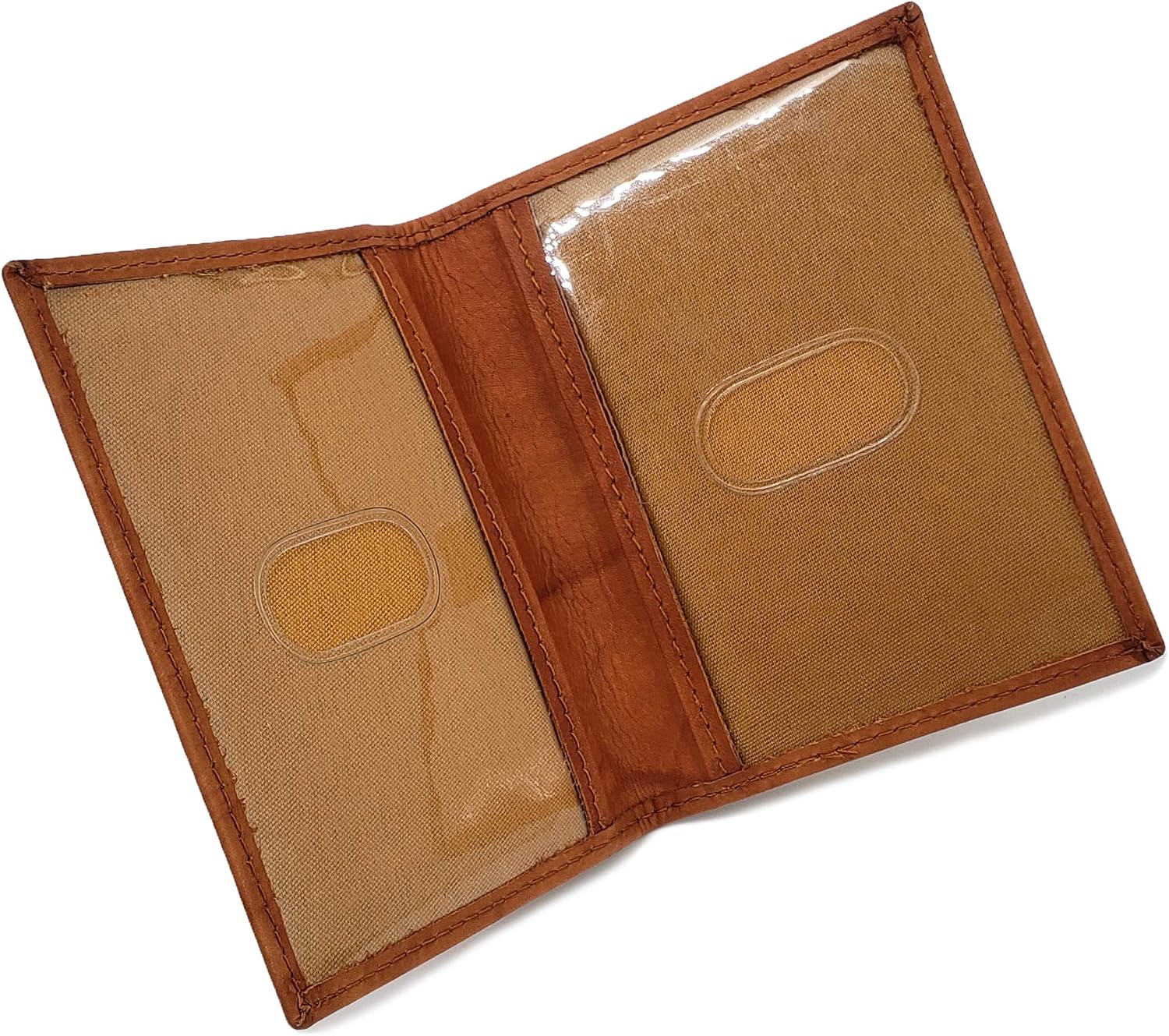 Amazon.com: AG Wallets 2 ID Window Bifold Wallet for Men – Slim Leather ...