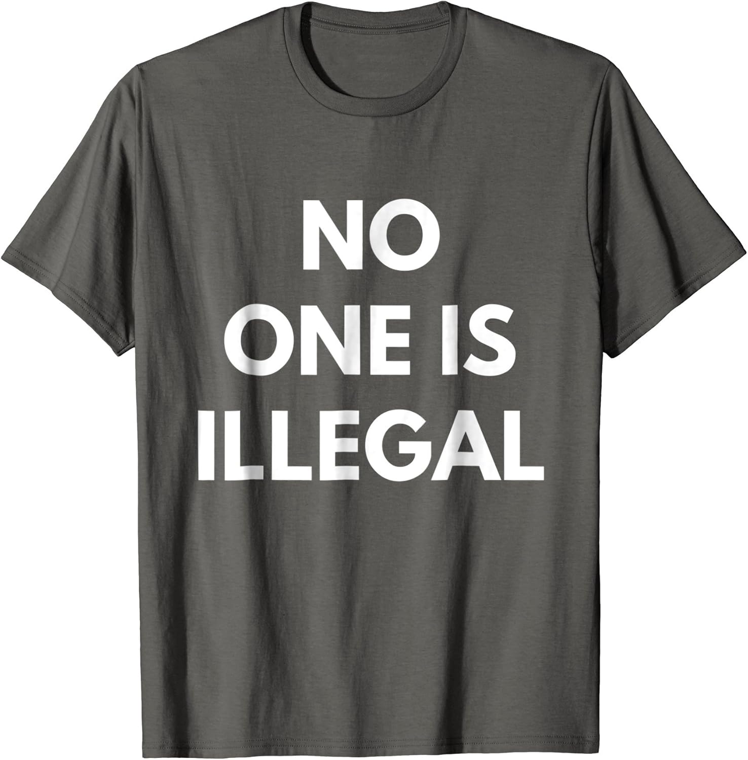Amazon.com: No One Is Illegal t-shirt - Immigration Activists Shirts ...