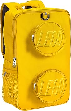 Amazon.com | LEGO Brick Backpack, Yellow | Backpacks