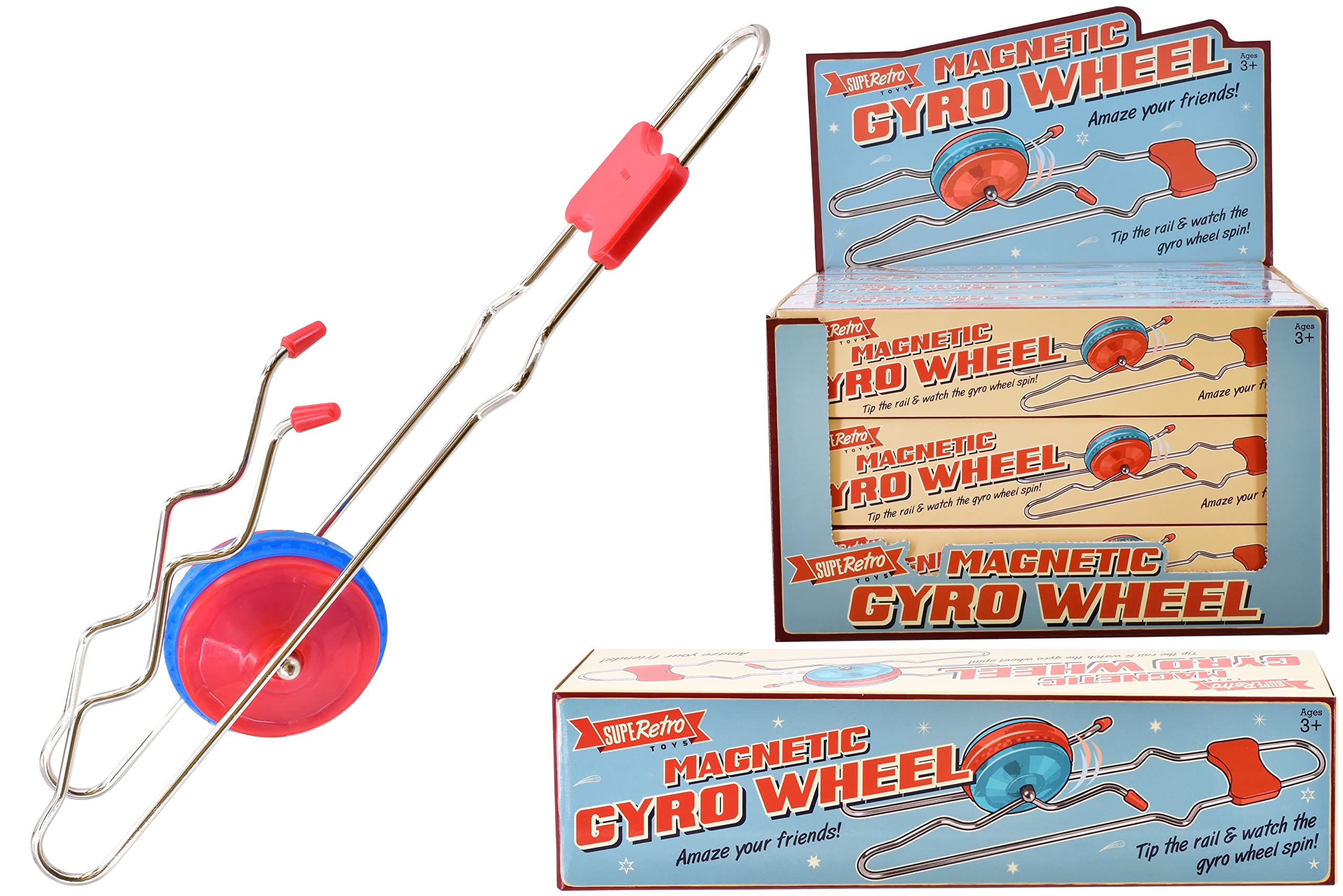 KandyToys SupeRetro Magnetic Gyro Wheel | Novelty Science Kids Toys ...