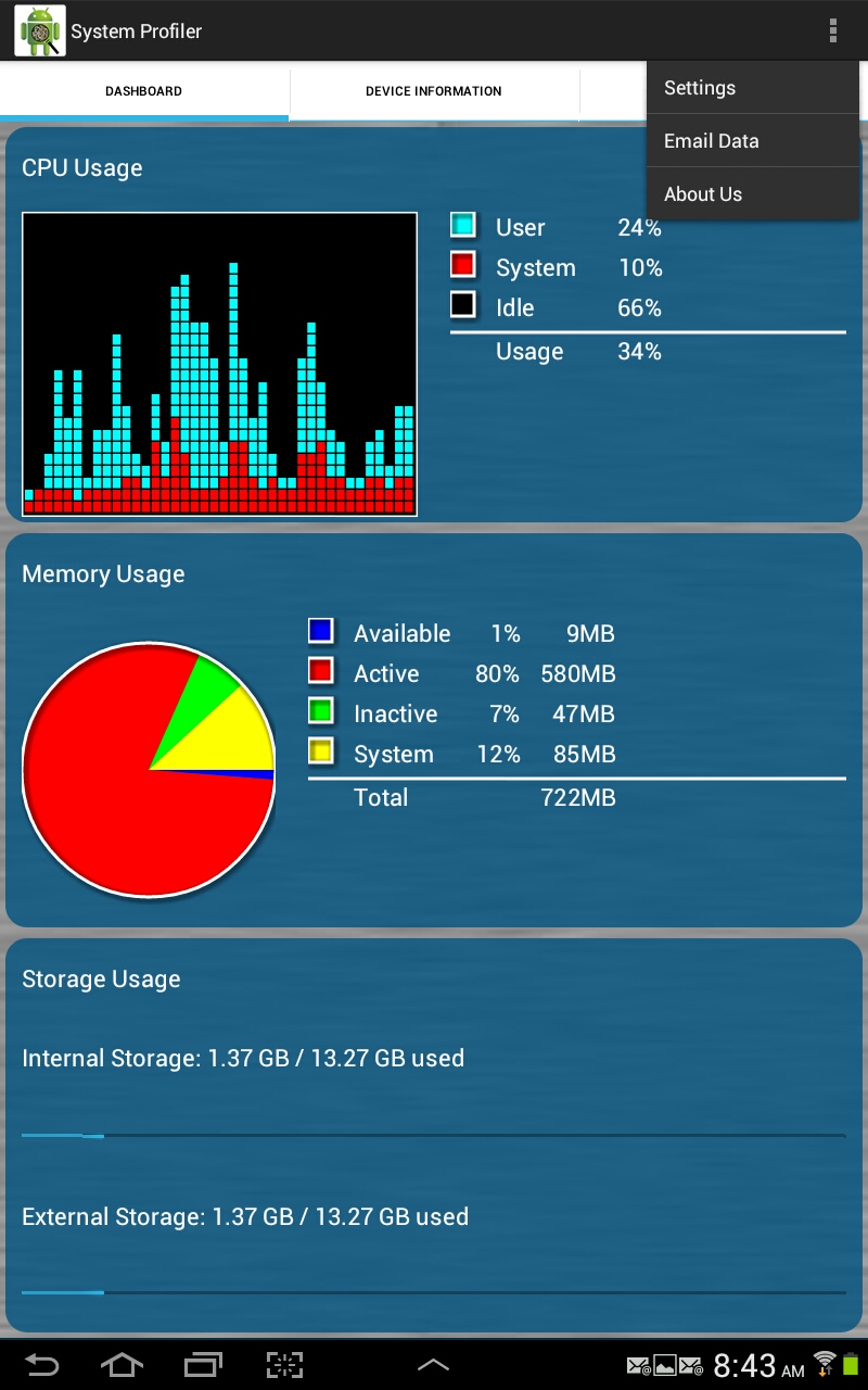 System Profiler - App on Amazon Appstore